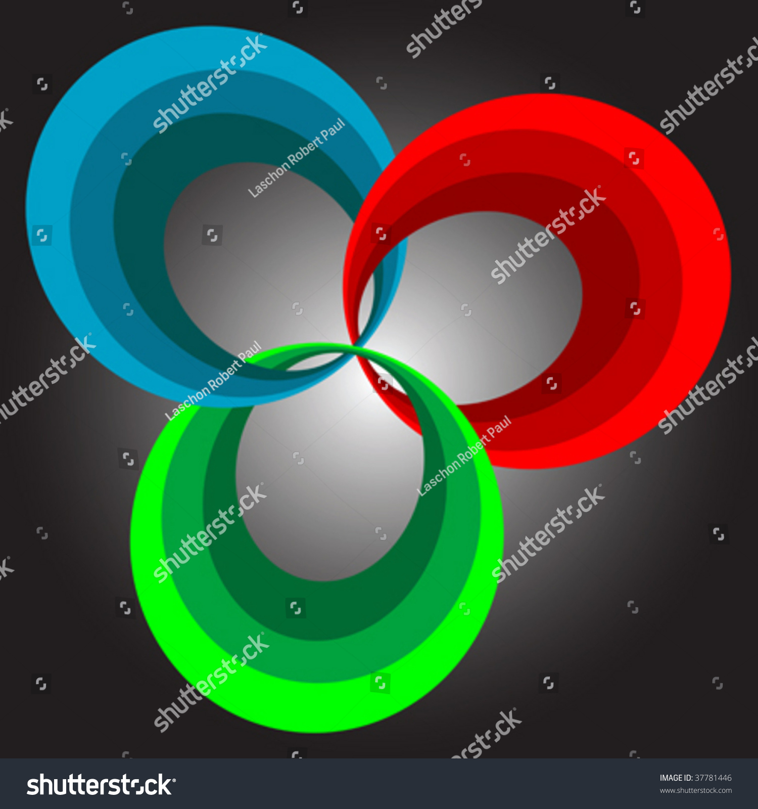 Spectral Background Vector Art Illustration Stock Vector (Royalty Free ...