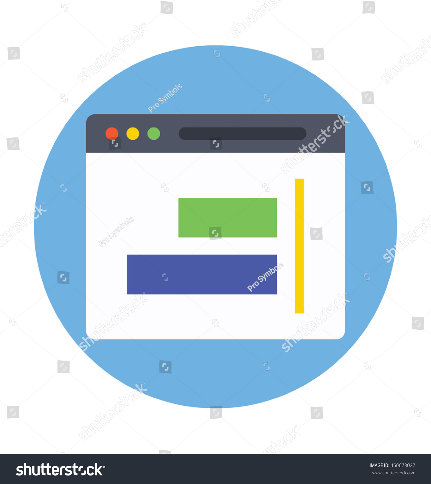 Spectrum Vector Icon Stock Vector (Royalty Free) 450673027 | Shutterstock