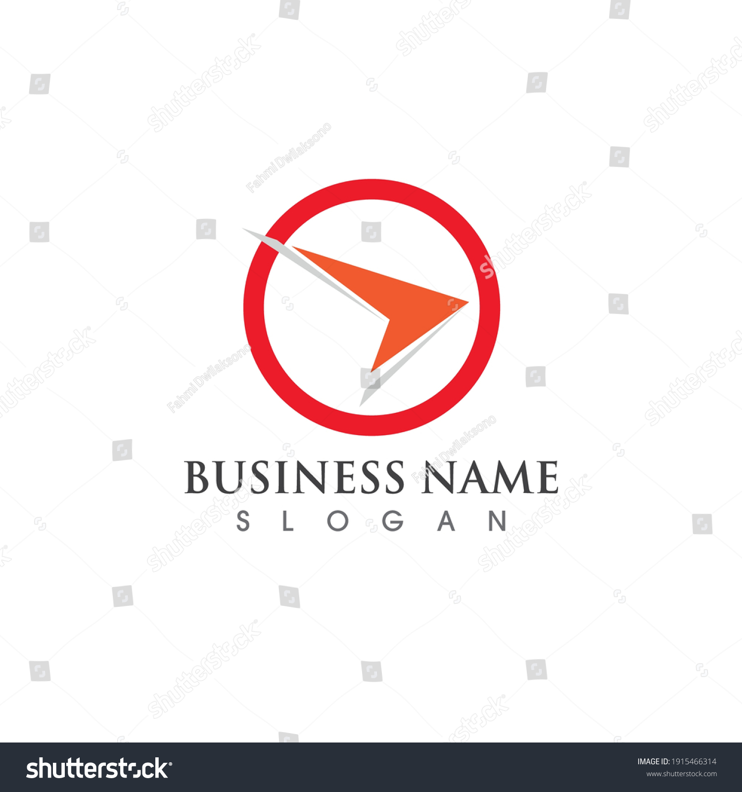 Speed Arrow Logo Template Vector Icon Stock Vector (Royalty Free ...