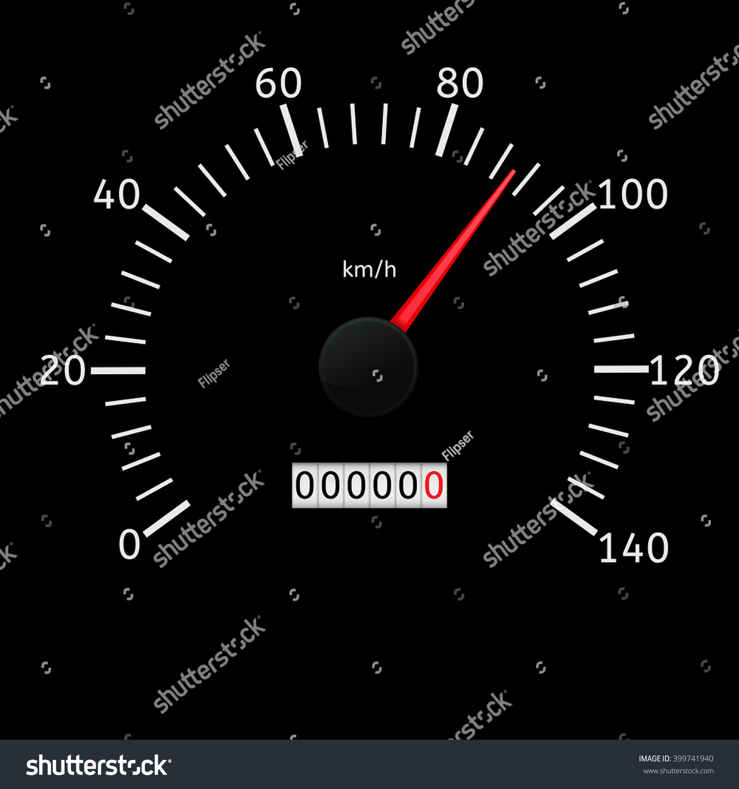 Speed Gauge Scale Vector Illustration: เวกเตอร์สต็อก (ปลอดค่าลิขสิทธิ์ ...