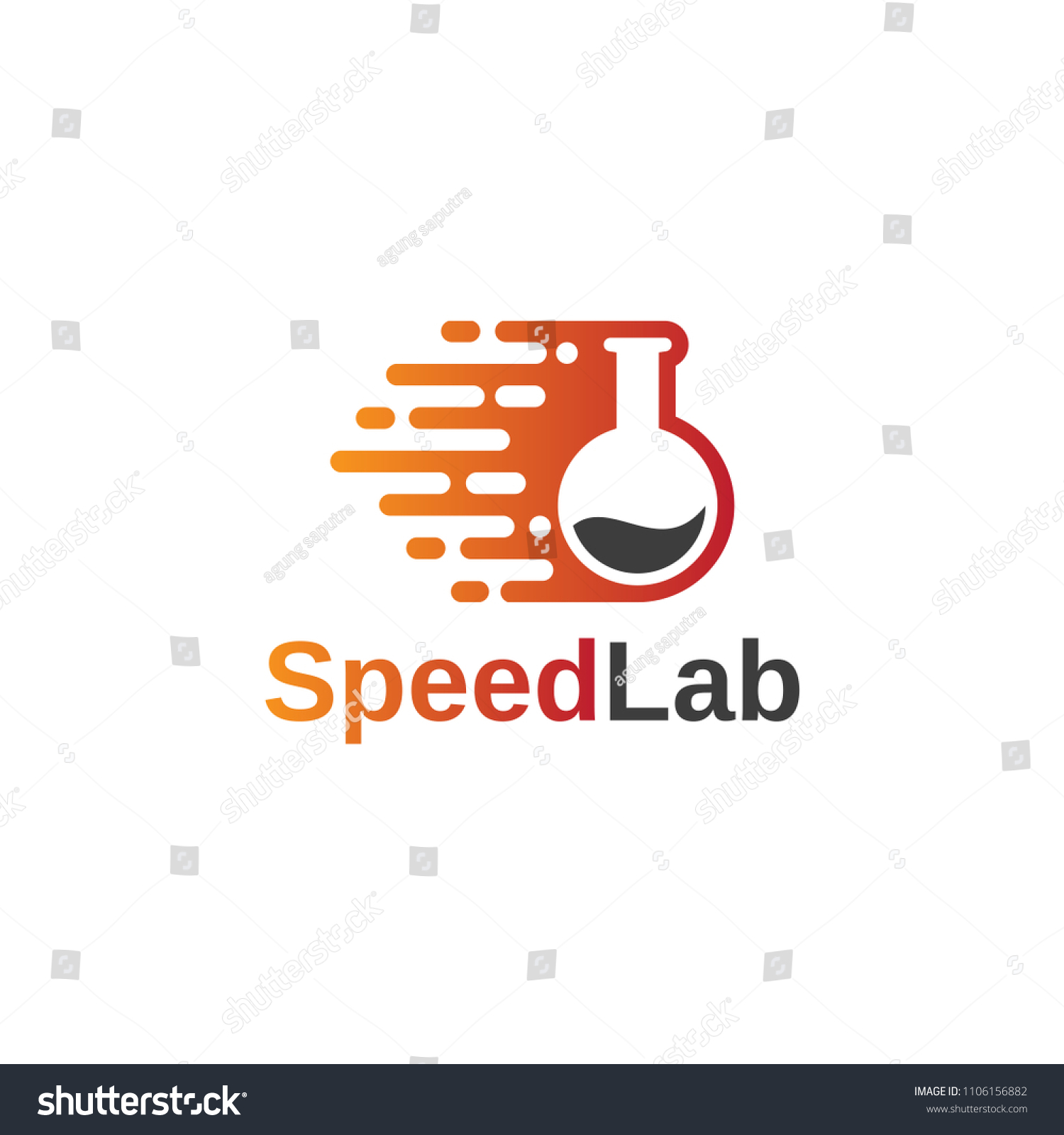 Speed Lab Logo Innovation Vector Design: เวกเตอร์สต็อก (ปลอดค่า ...