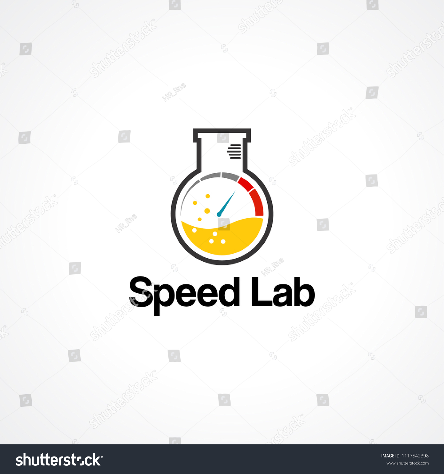 Speed Lab Logo Vector Icon Element Stock Vector (Royalty Free ...