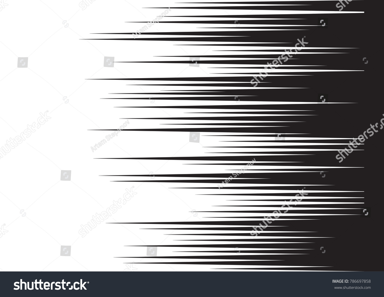 Speed Line Fast Motion Background Comic: เวกเตอร์สต็อก (ปลอดค่า ...