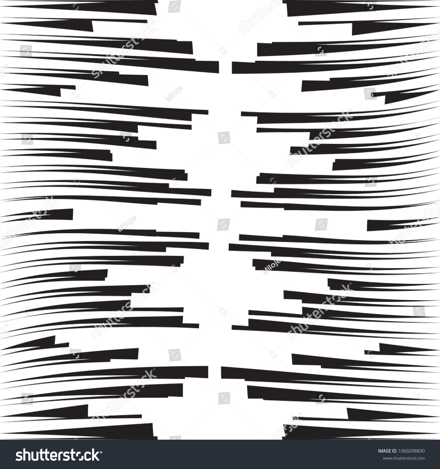 Speed Lines Arrow Form Vector Illustration Stock Vector (Royalty Free ...