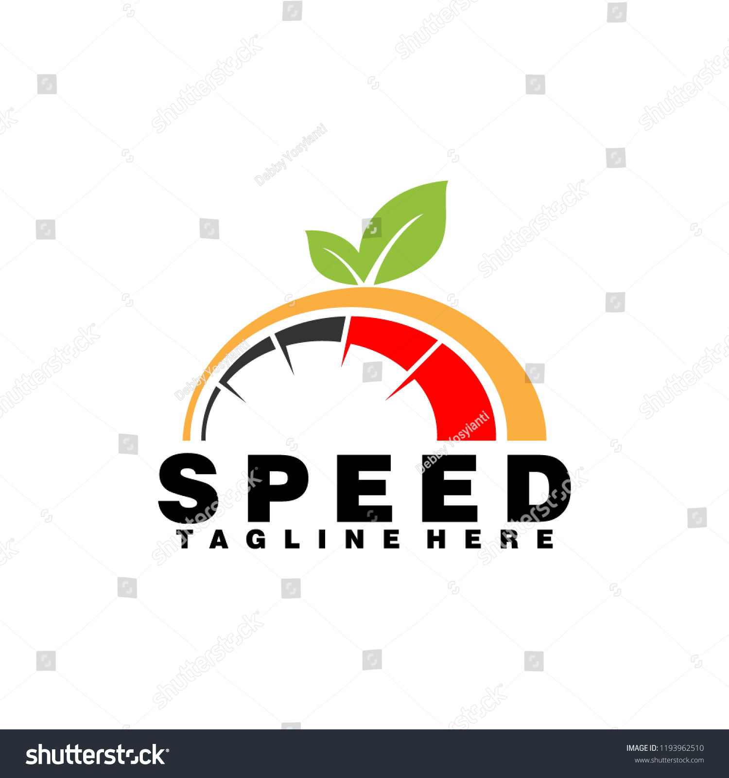 Speed Logo Design Fast Logo Vector Stock Vector (Royalty Free ...