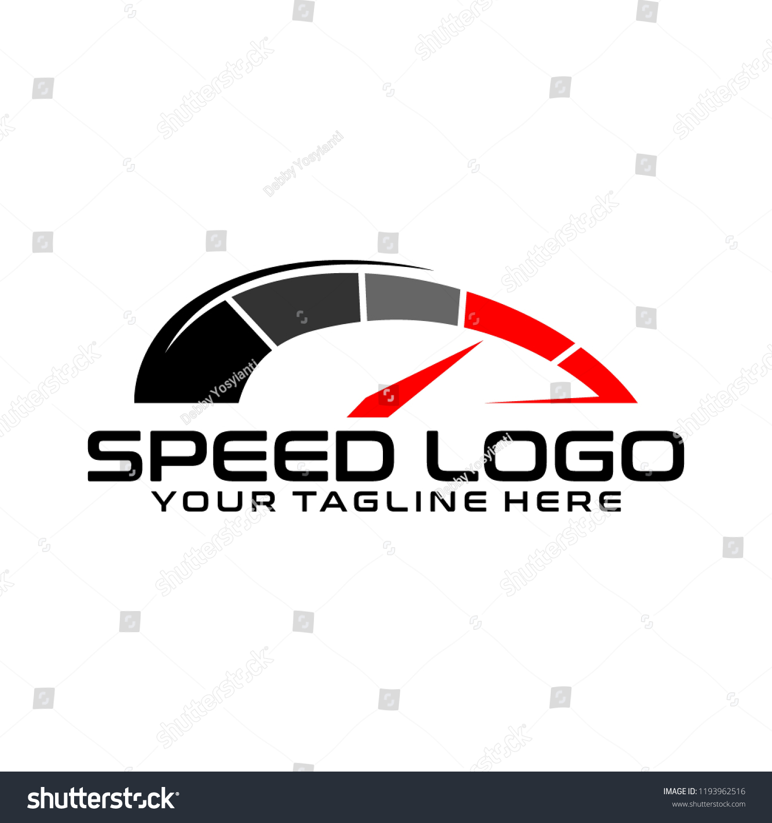 Vektor Stok Speed Logo Design Fast Logo Vector (Tanpa Royalti ...