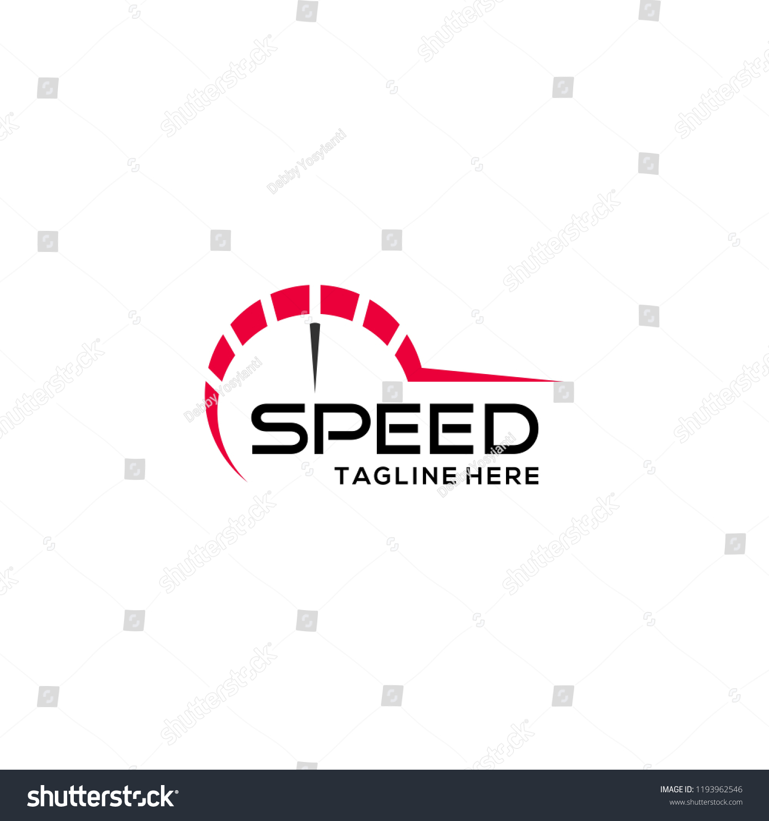 Speed Logo Design Fast Logo Vector Stock Vector (Royalty Free ...