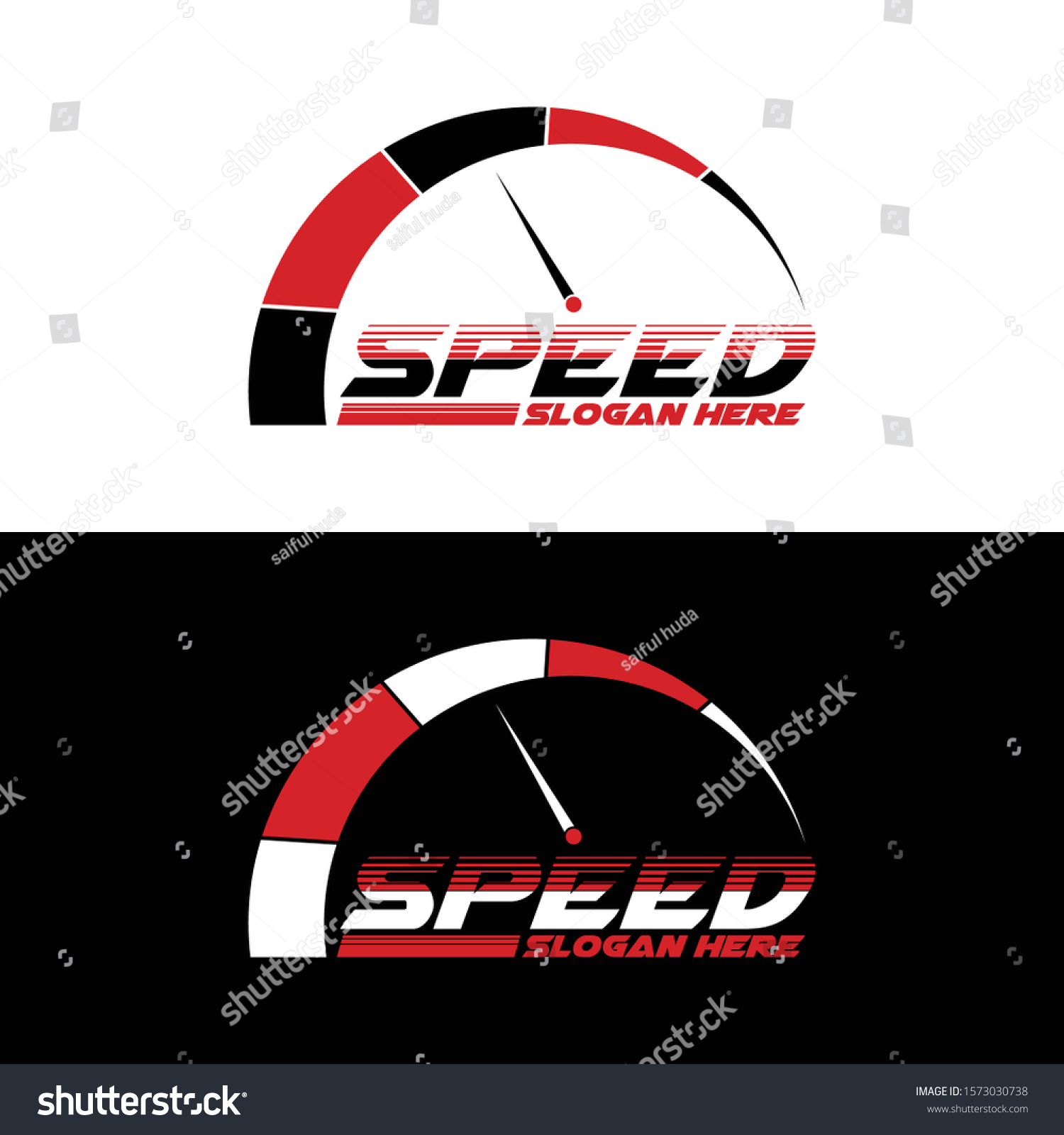Vektor Stok Speed Logo Design Vector Simple Logo (Tanpa Royalti) 1573030738