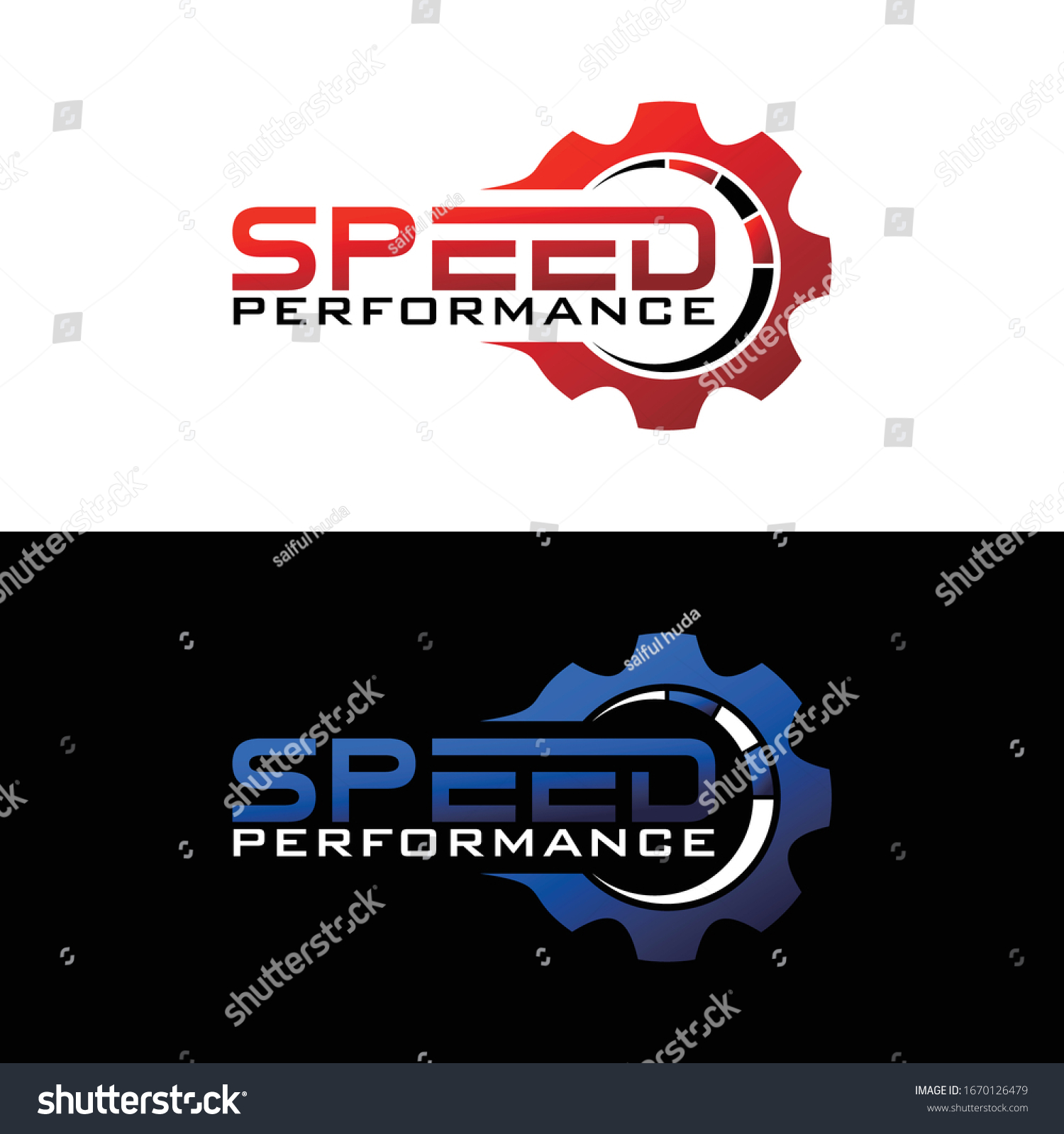 Speed Logo Design Vector Simple Logo Stock Vector (Royalty Free) 1670126479