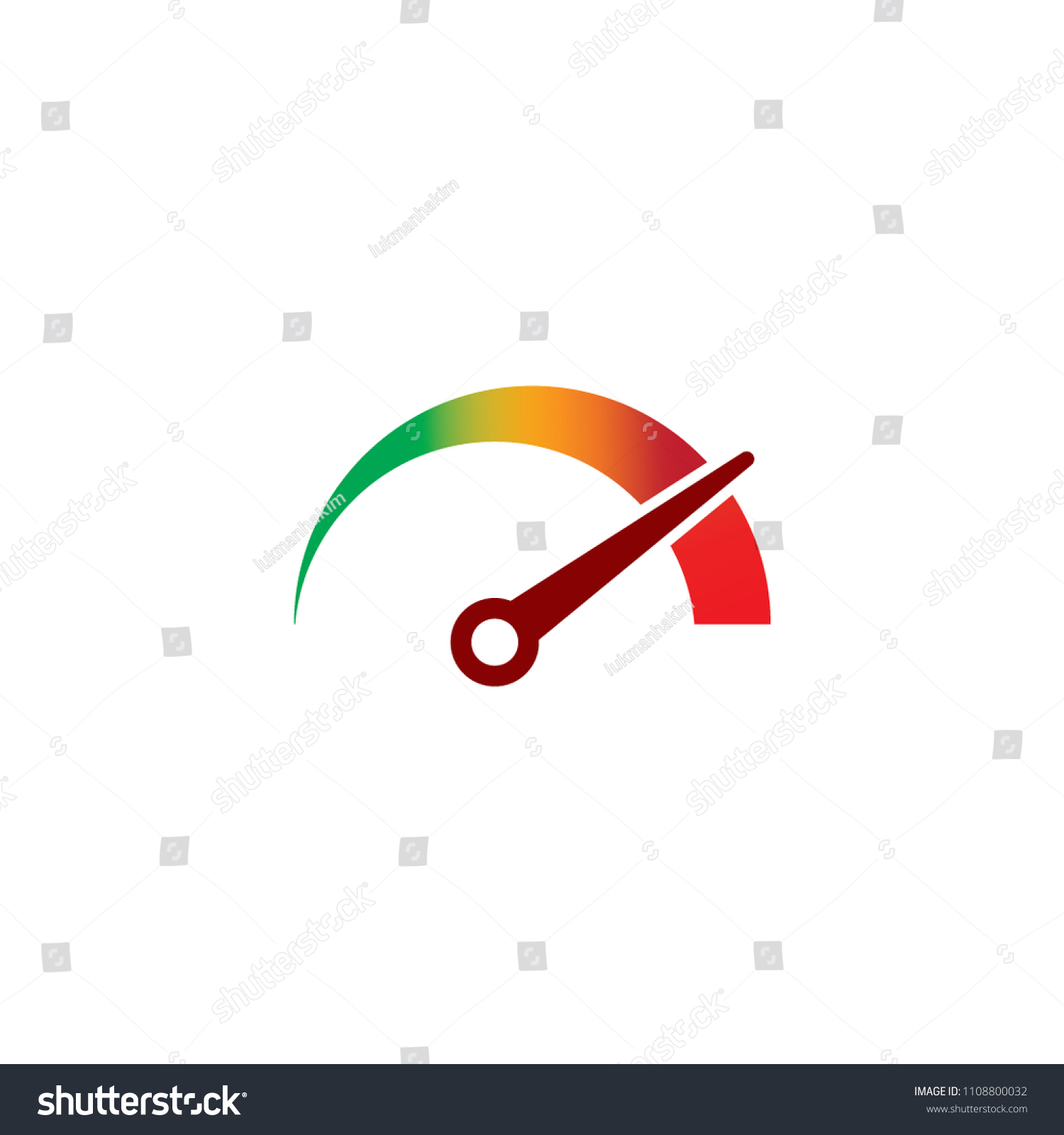 Speed Logo Icon Vector Template Stock Vector (Royalty Free) 1108800032 ...