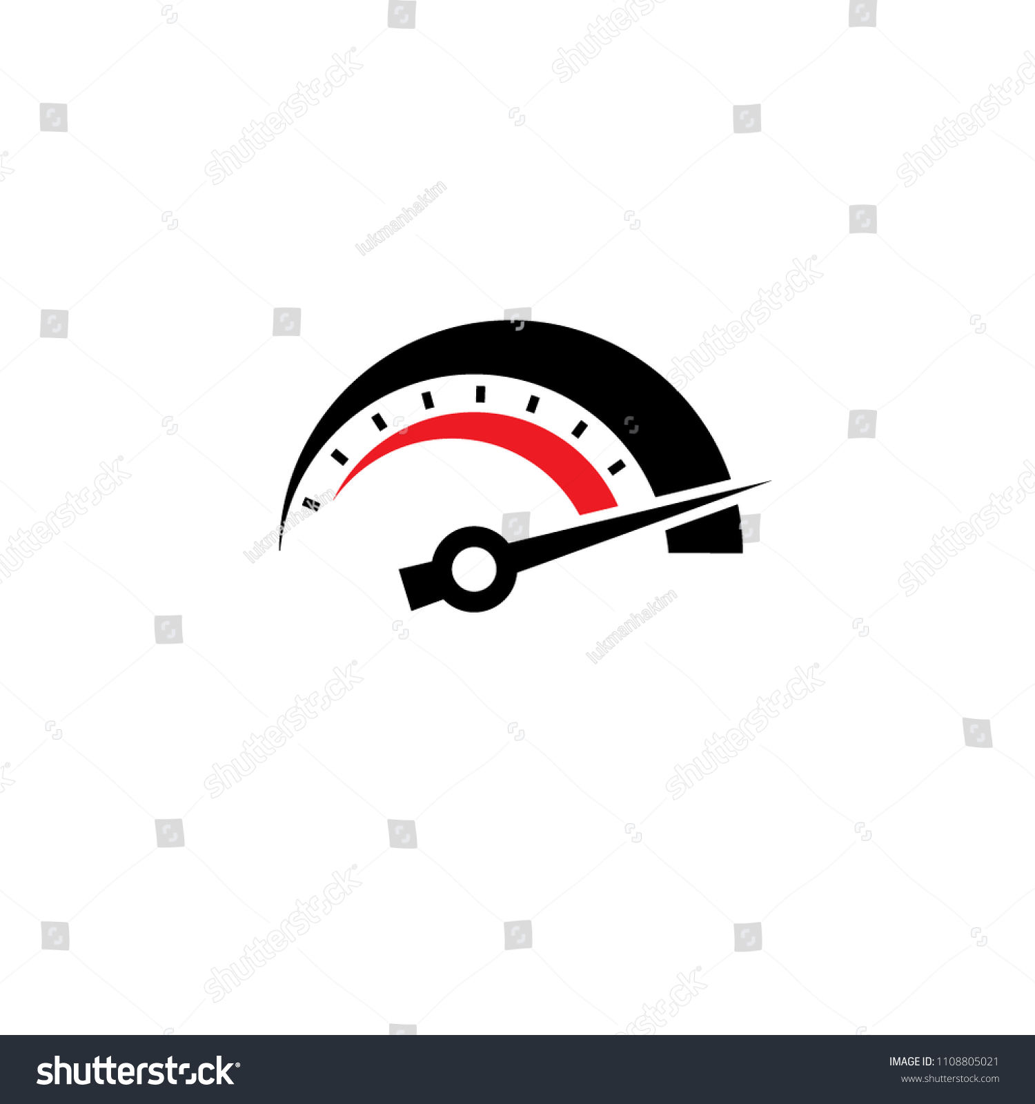 Speed Logo Icon Vector Template Stock Vector (Royalty Free) 1108805021 ...