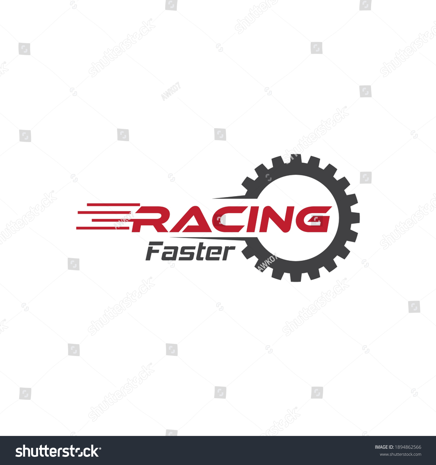 Speed Racing Logo Vector Design: เวกเตอร์สต็อก (ปลอดค่าลิขสิทธิ์ ...