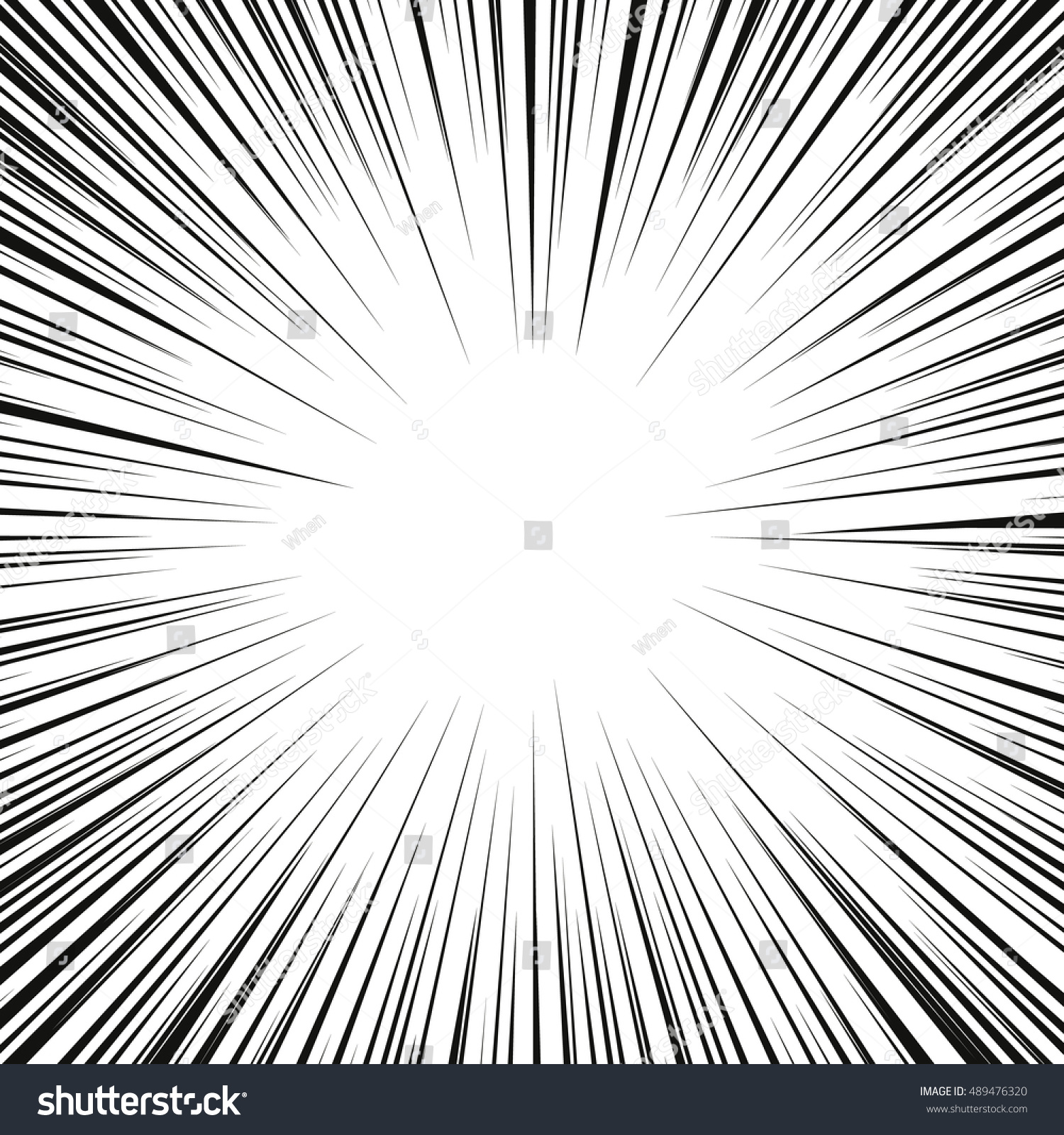 Speed Radial Line Background Stock Vector (Royalty Free) 489476320