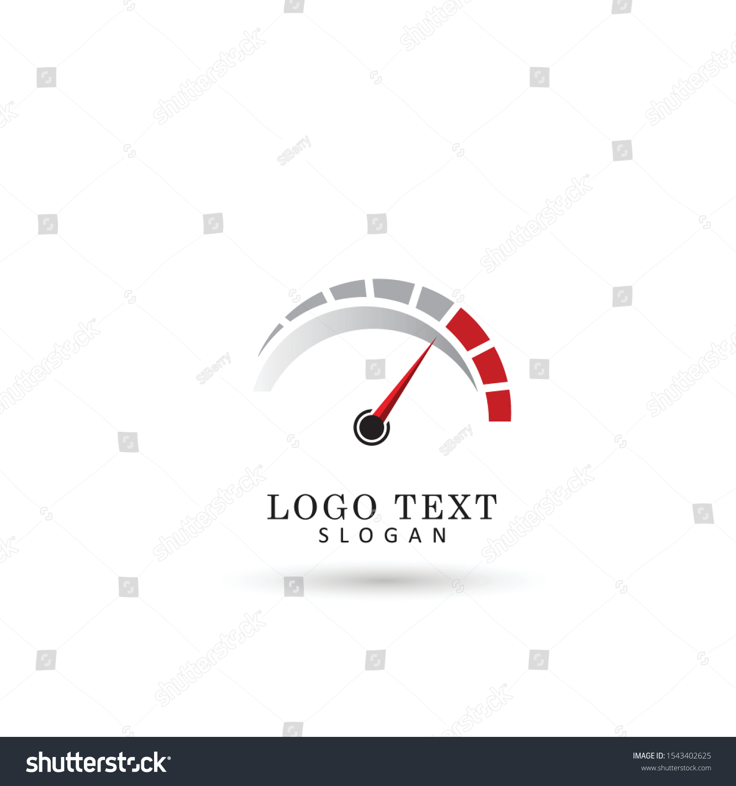 Speedometer Speed Accelerate Logo Icon Symbol: เวกเตอร์สต็อก (ปลอดค่า ...