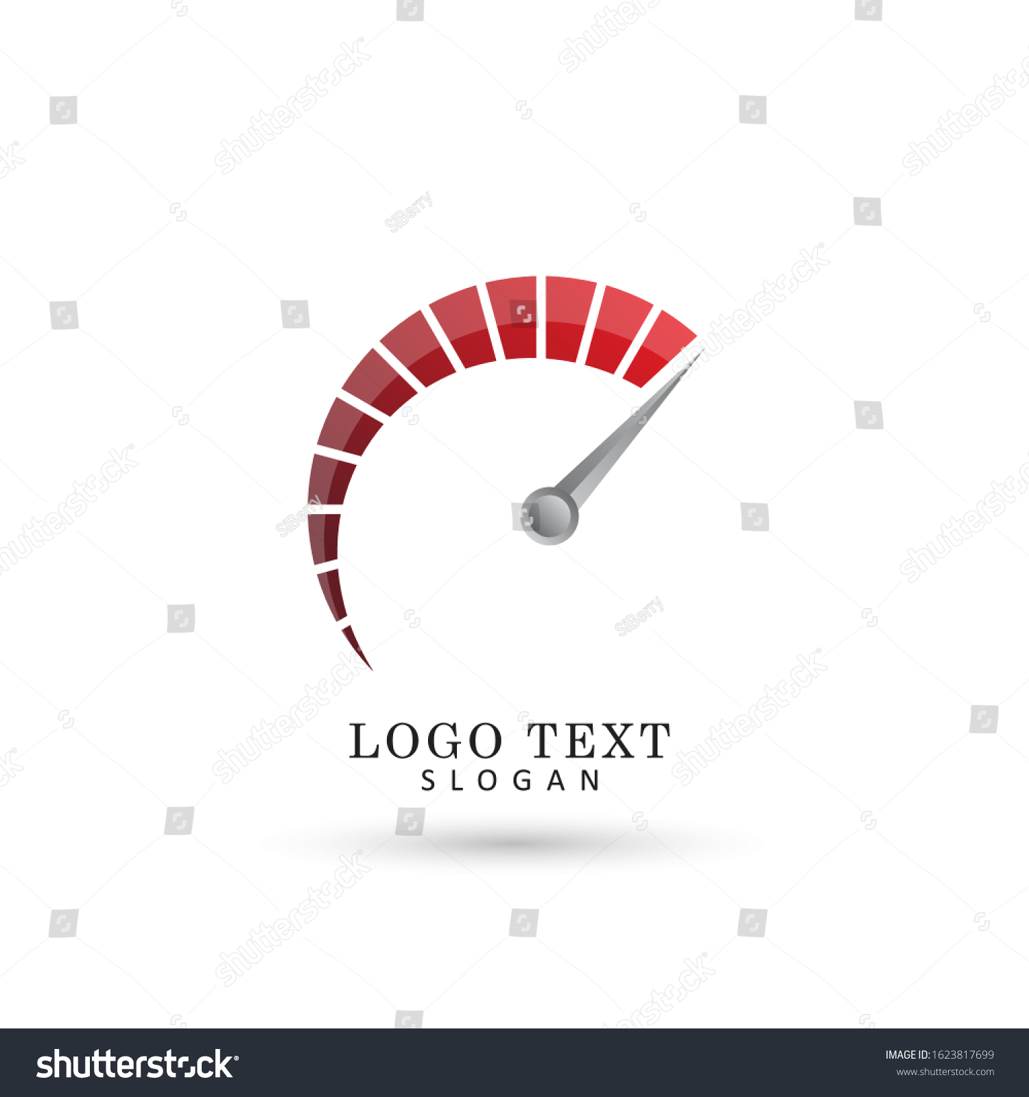 Speedometer Speed Performance Logo Symbol Icon Stock Vector (Royalty ...