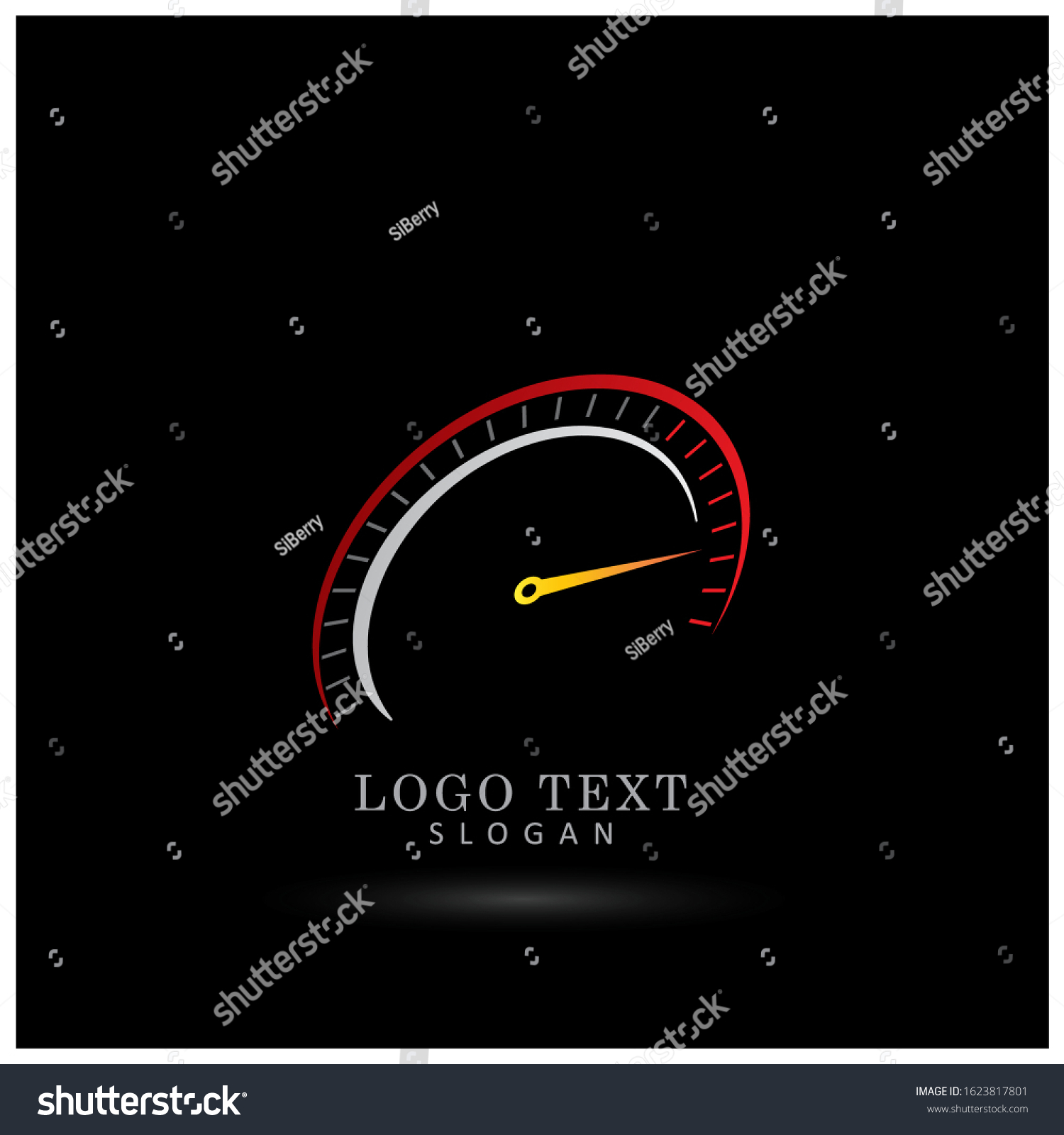Speedometer Speed Performance Logo Symbol Icon: vector de stock (libre ...