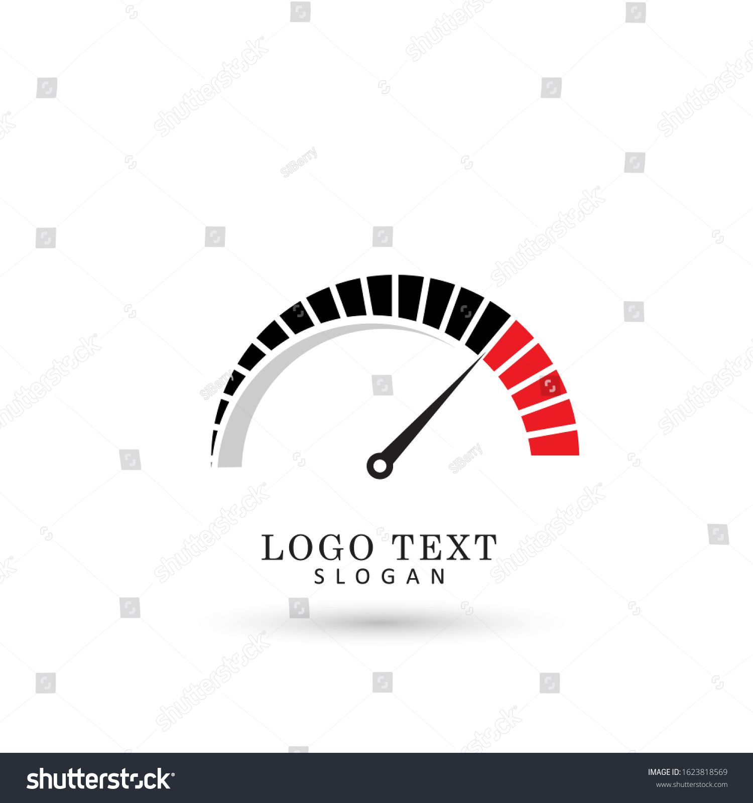 Speedometer Speed Performance Logo Symbol Icon: vector de stock (libre ...