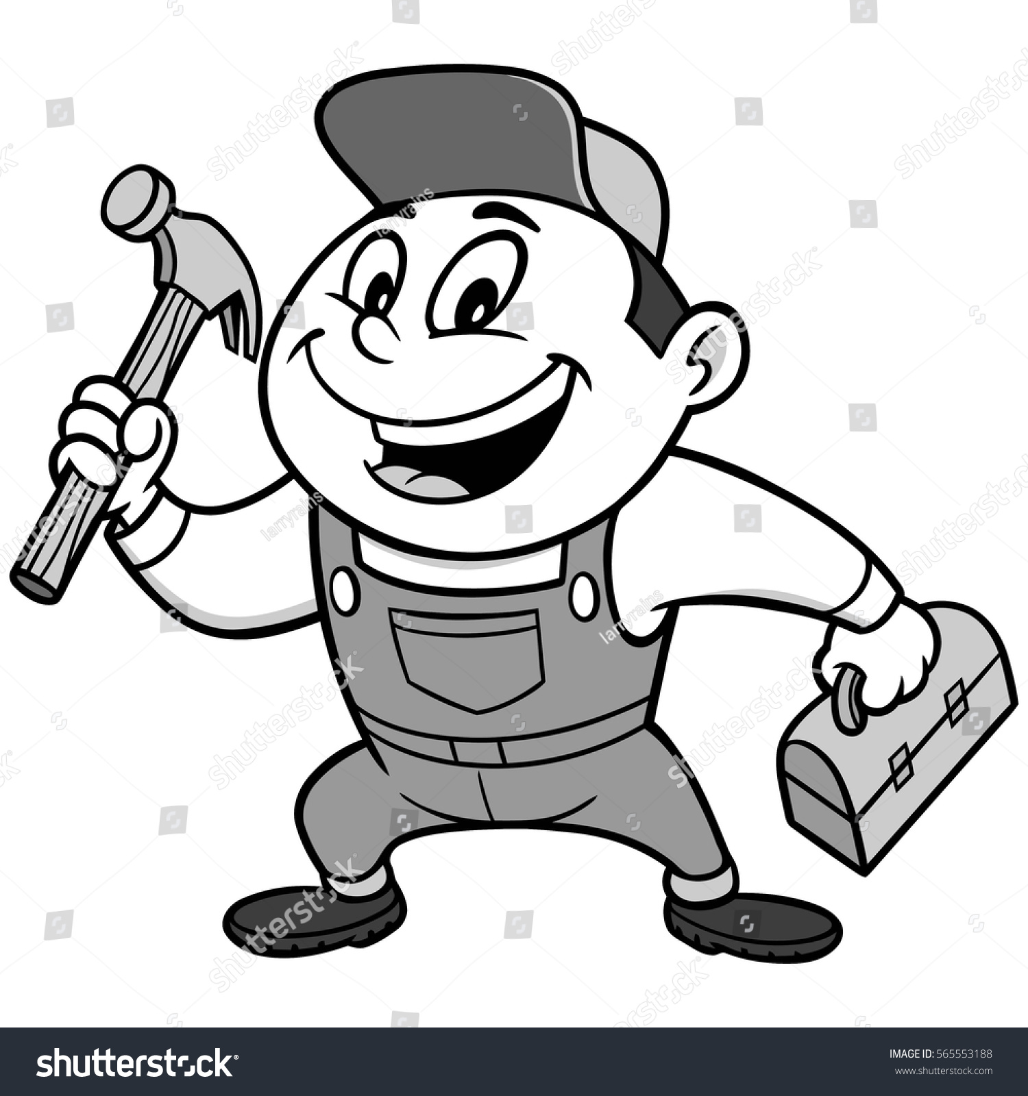 5,461 Tradesman cartoon 图片、库存照片和矢量图 | Shutterstock