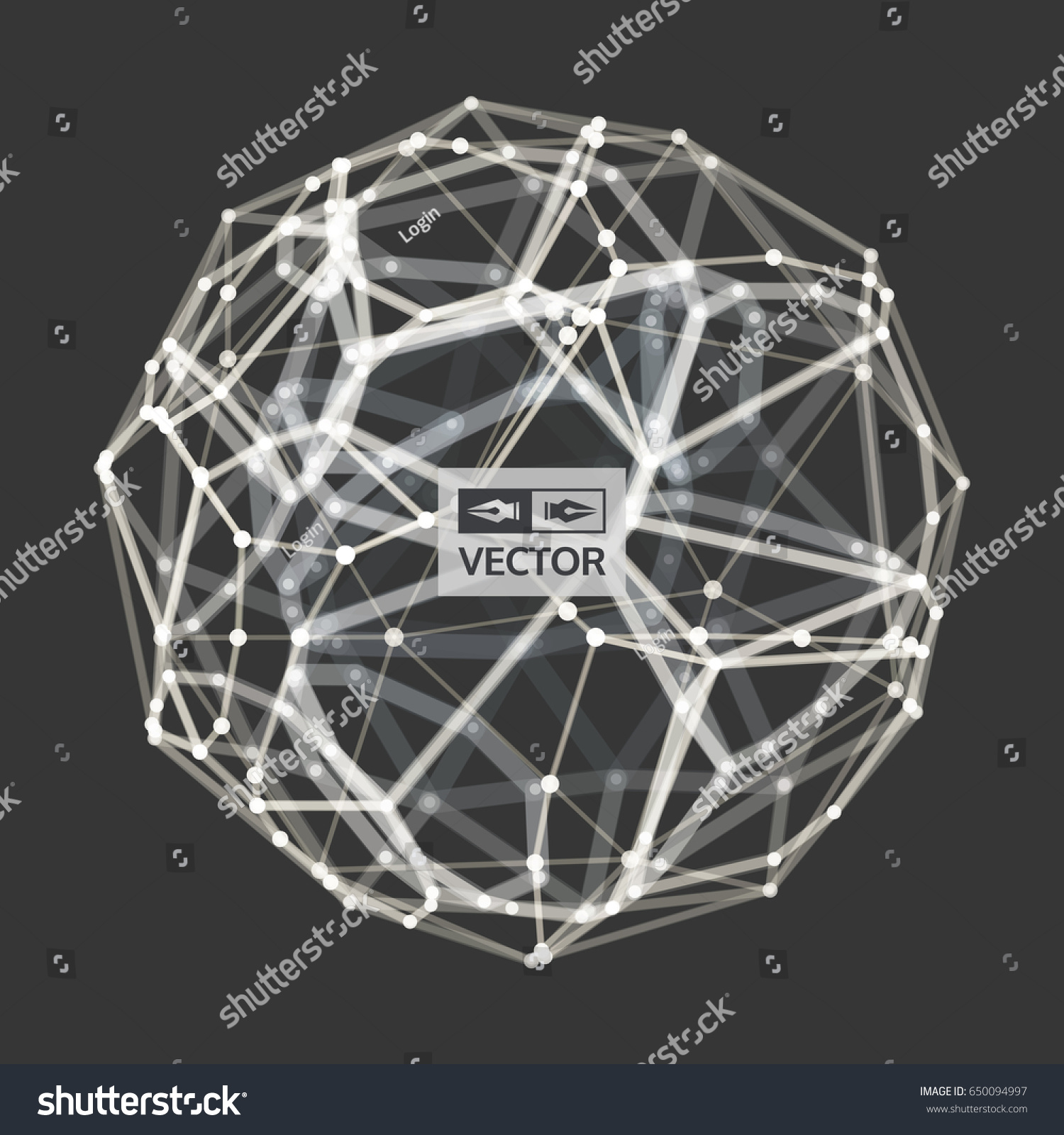 Esfera. objeto de trama vectorial 3d.: vector de stock (libre de ...