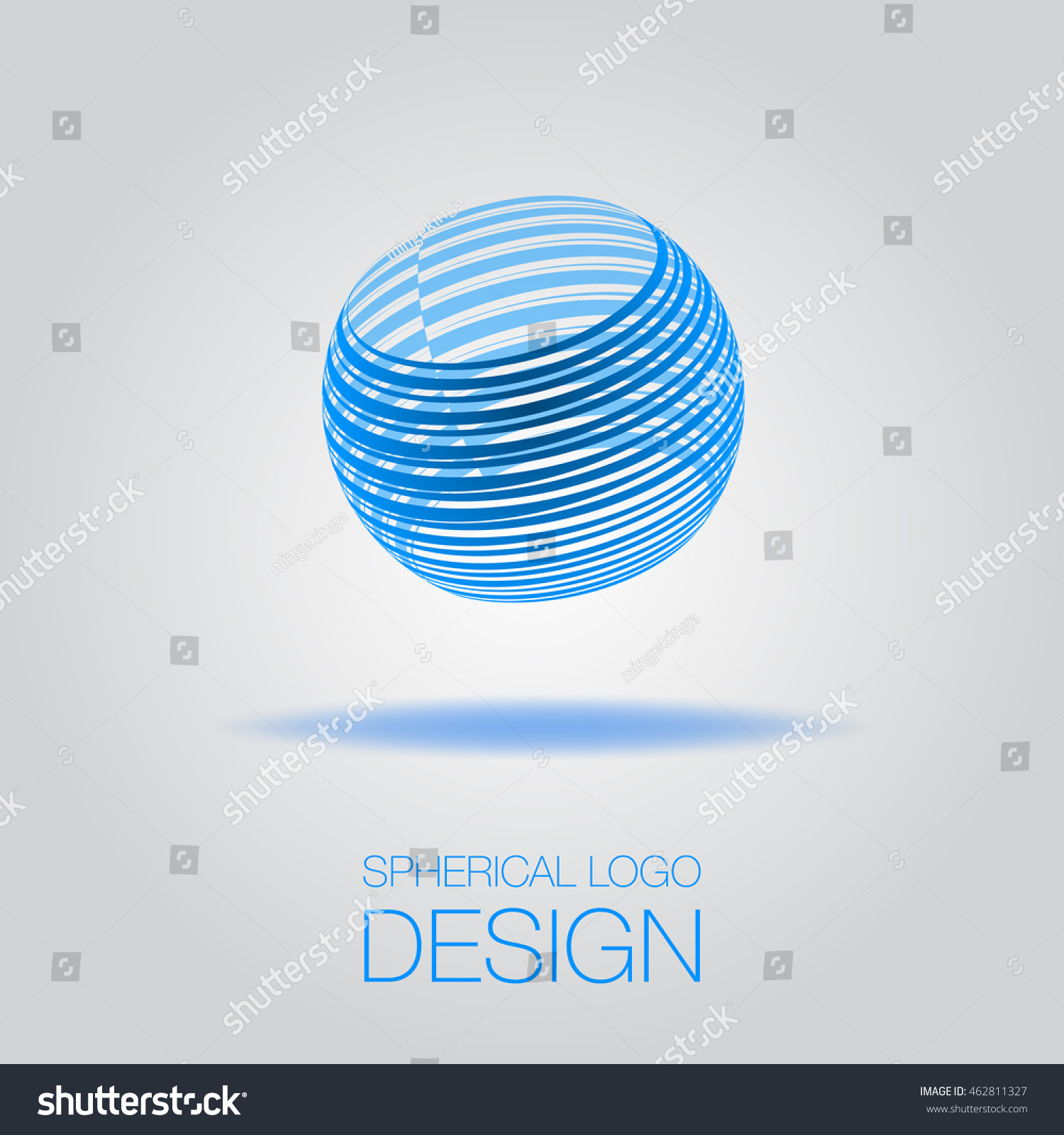Spherical Logo Design Stock Vector (Royalty Free) 462811327 | Shutterstock