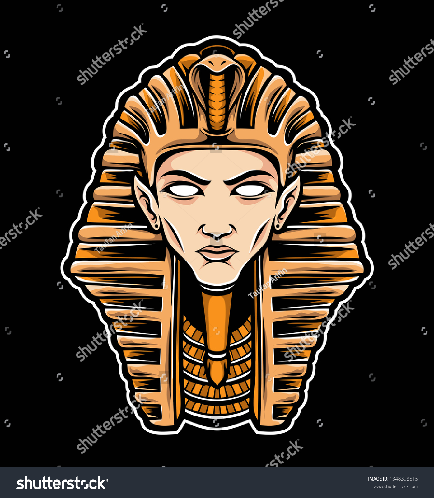 Sphinx Head Vector Stock Vector (Royalty Free) 1348398515 Sphinx Head Vector Stock Vector (Royalty Free) 1348398515