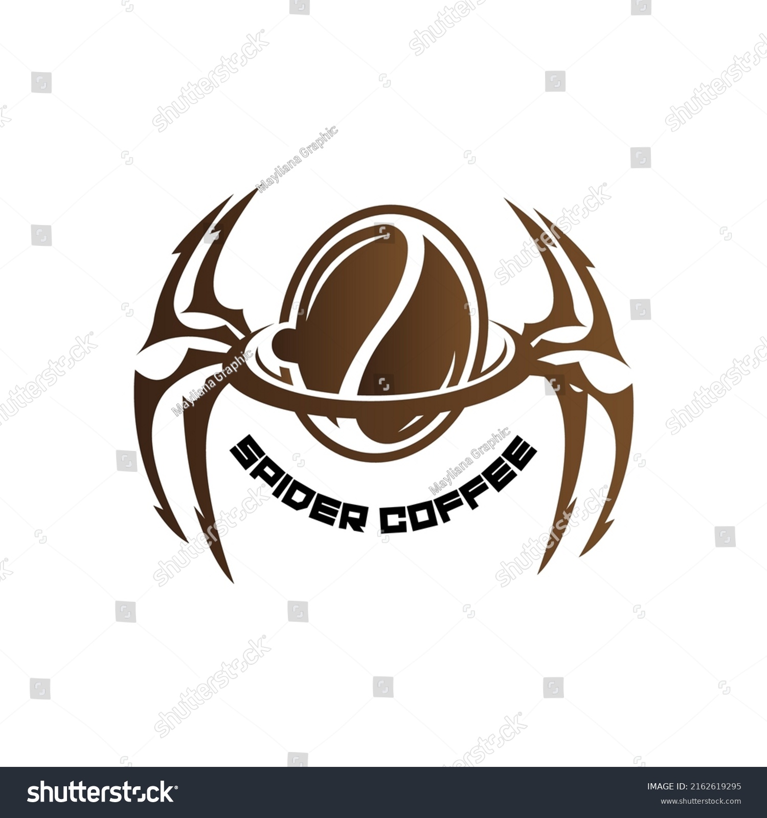Spider Cobweb Logo Vector Icons Stock Vector (Royalty Free) 2162619295 ...