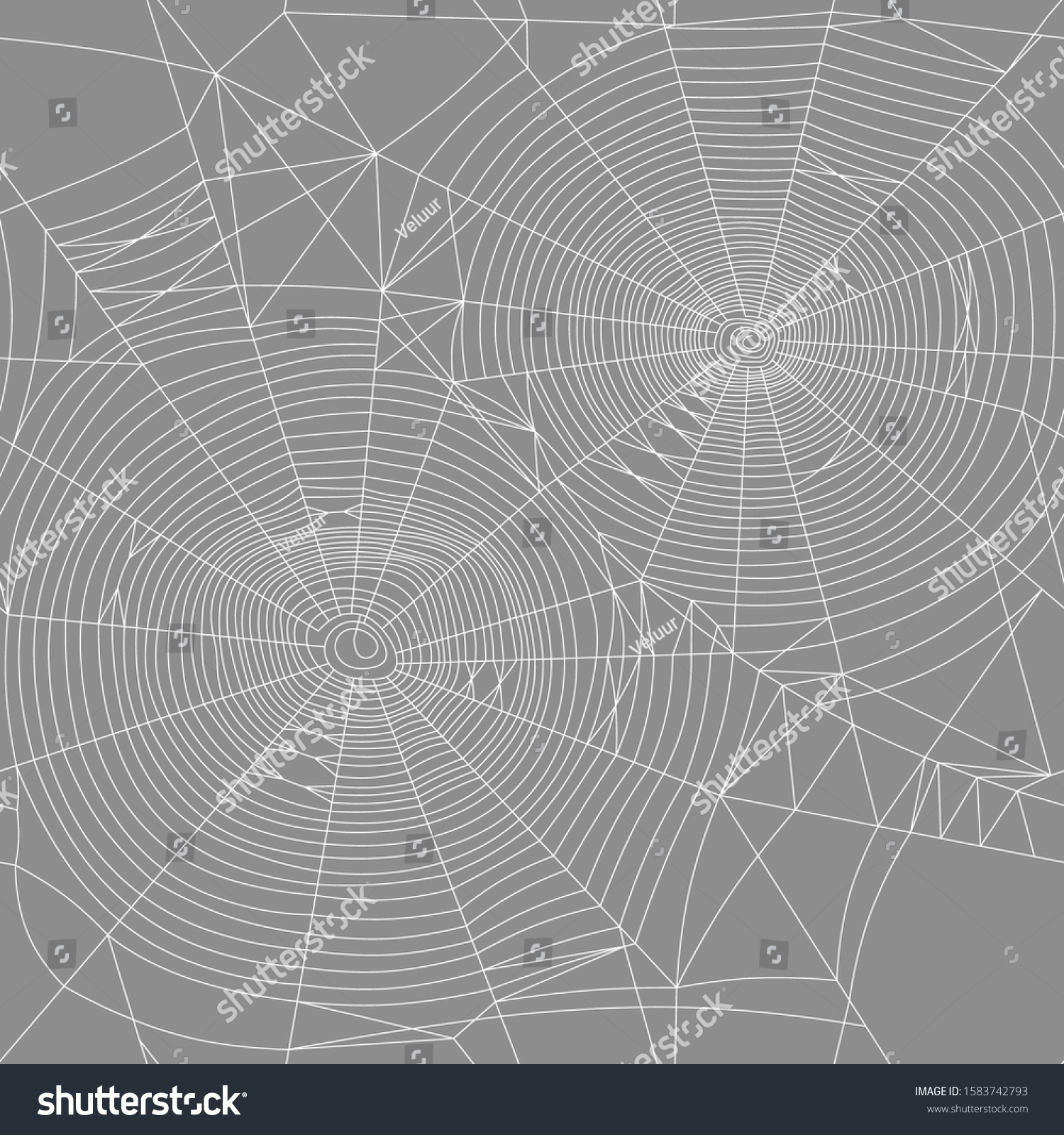 Spider Web Vector Seamless Texture Stock Vector (Royalty Free ...