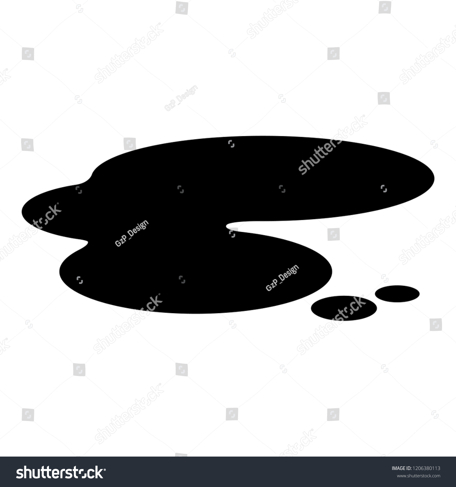 Spill Icon Vector Illustration Stock Vector (Royalty Free) 1206380113 ...