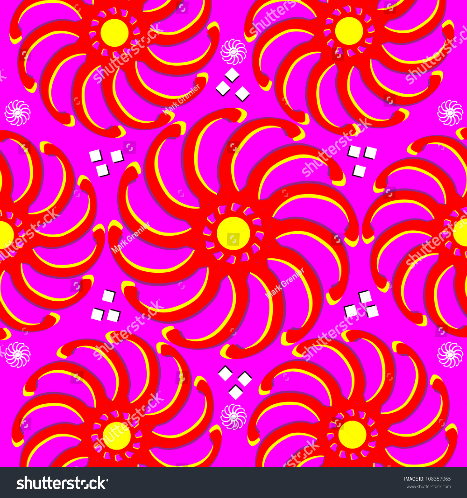 Spin Around Motion Illusion Stock Vector (Royalty Free) 108357065 ...