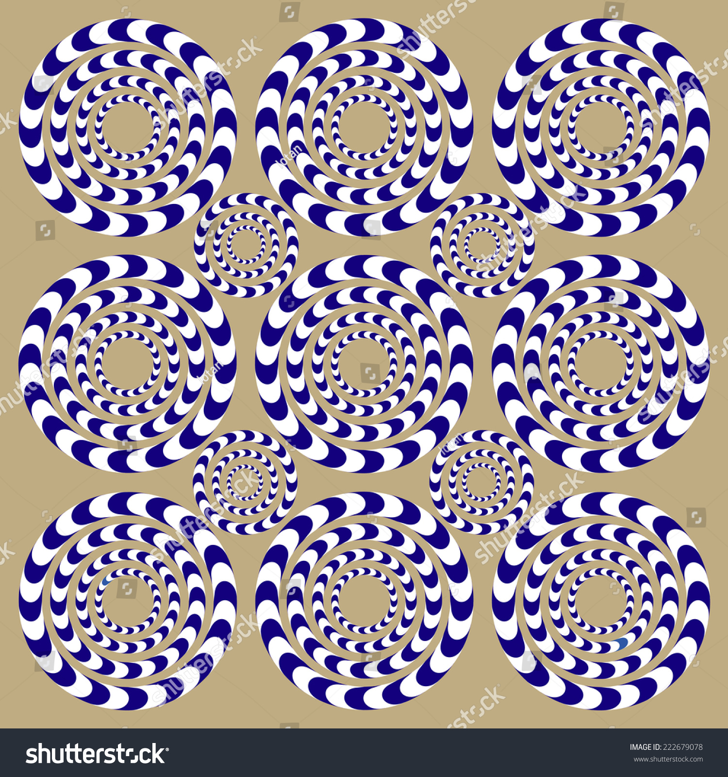 Spin Circles Illusion Optical Illusion Optical Stock Vector (Royalty ... Spin Circles Illusion Optical Illusion Optical Stock Vector (Royalty ...