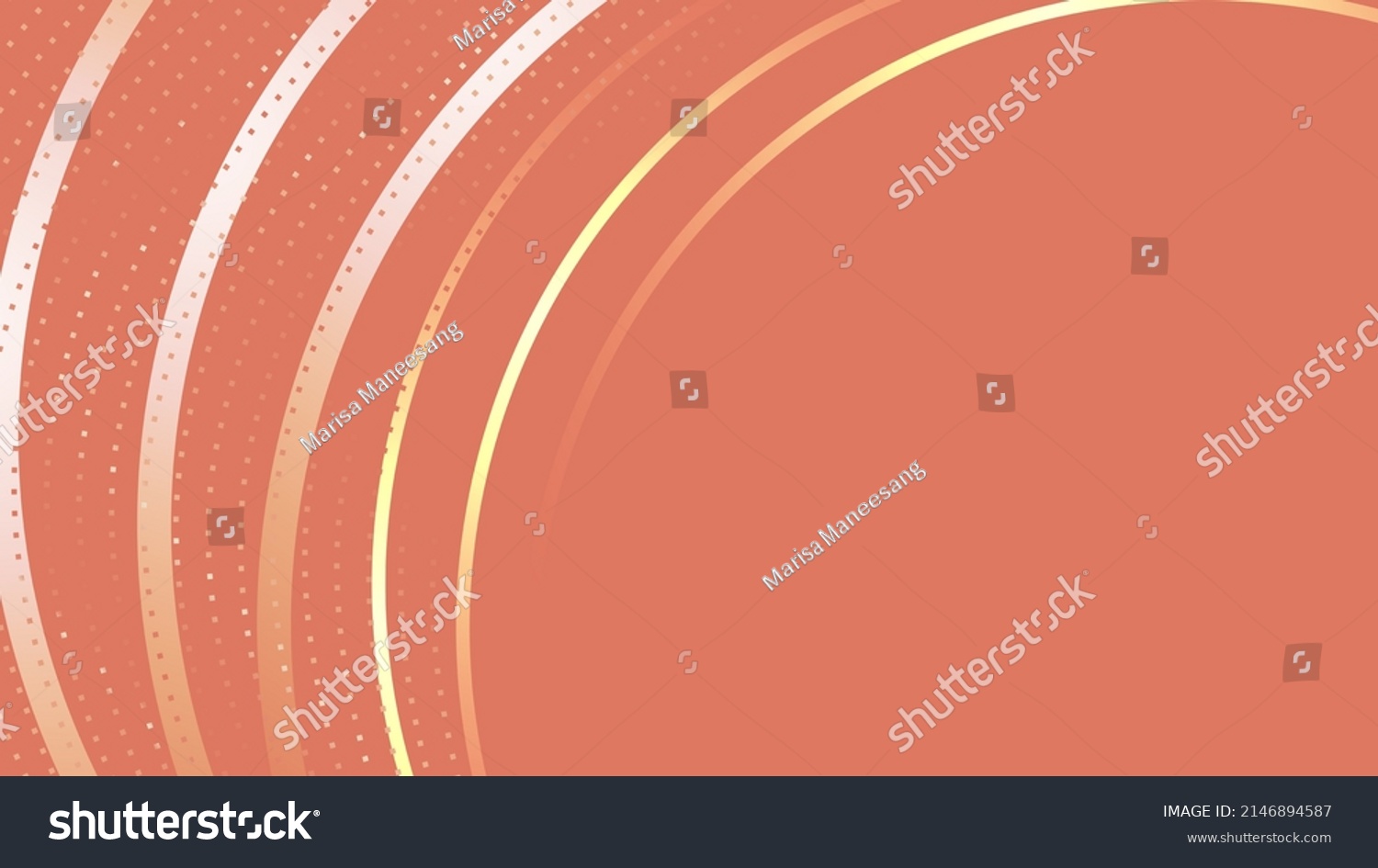 Spinning Speed Lines On Orange Background Stock Vector (Royalty Free ...