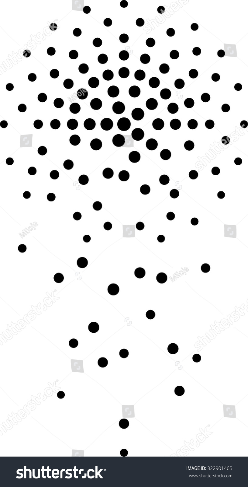Spiral Dotted Logo Design Stock Vector (Royalty Free) 322901465