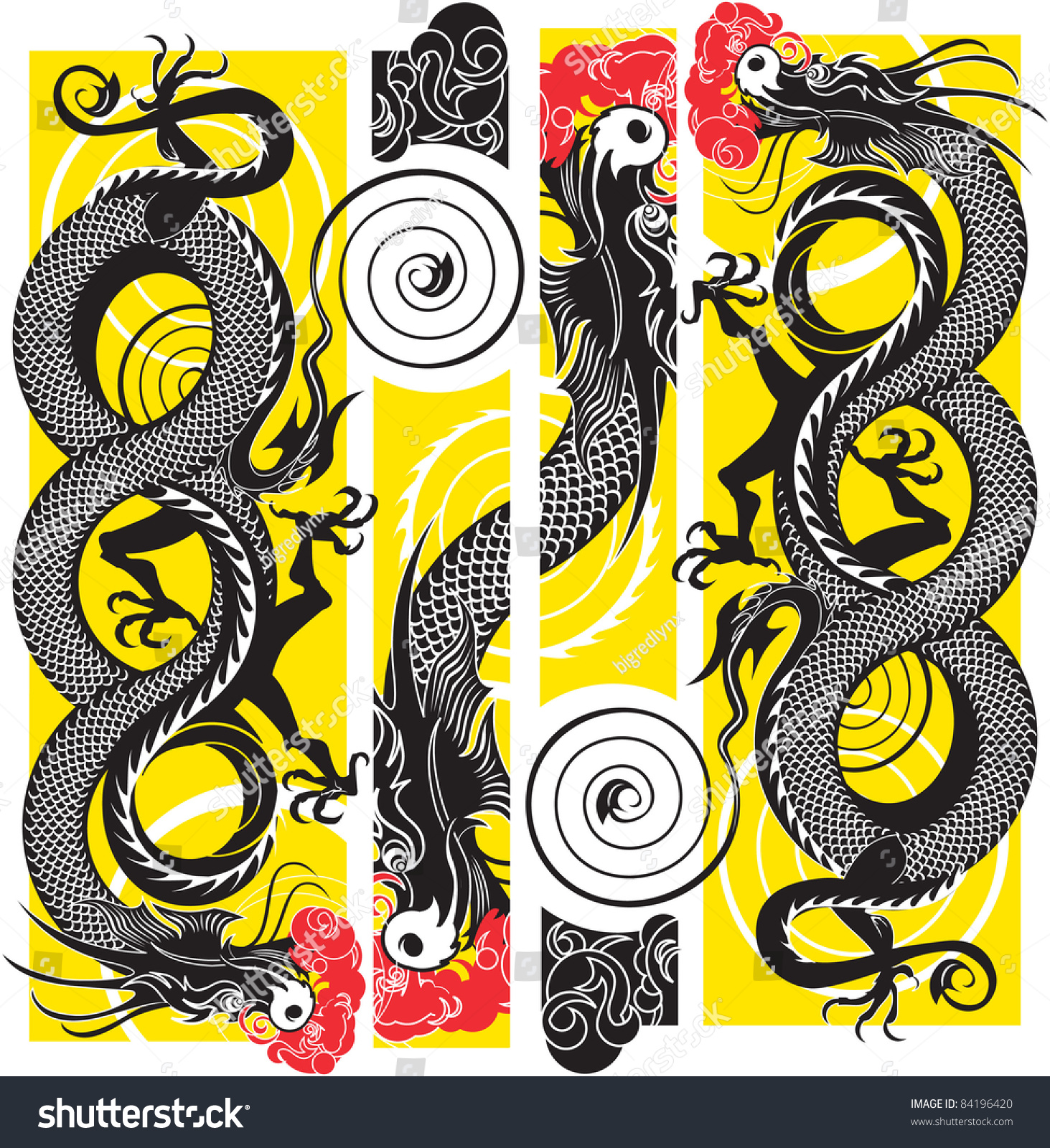 Spiral Dragon Wallpapers