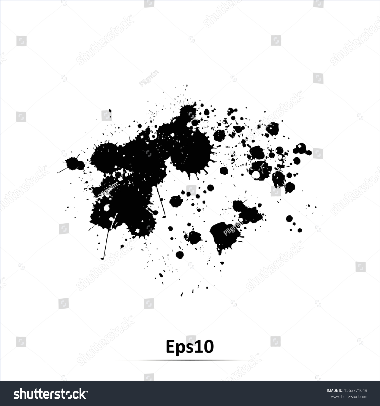 Splash Template Vector Illustration Design Stock Vector (Royalty Free ...
