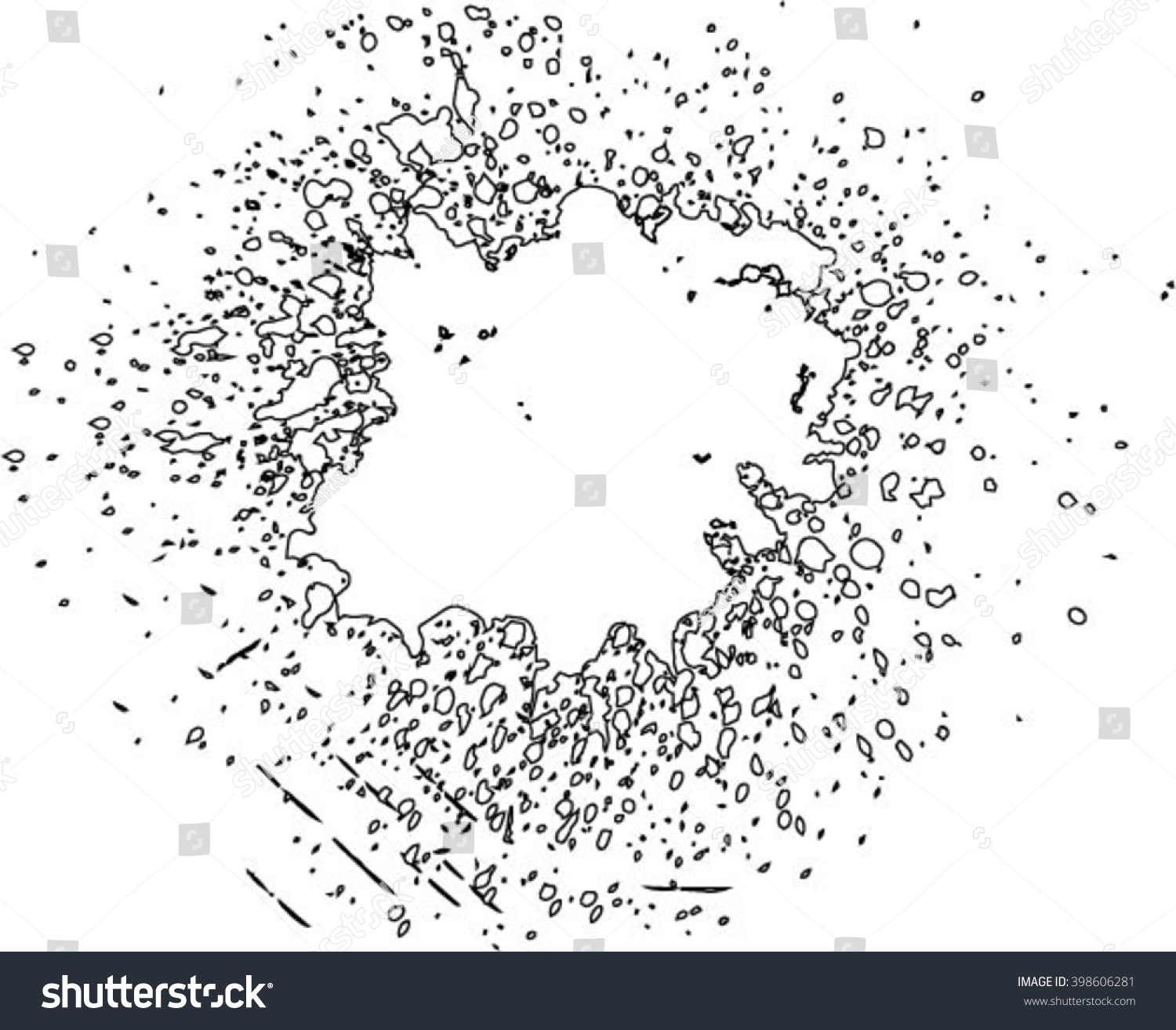 Splatter Paint Texture Distress Texture Stock Vector (Royalty Free ...