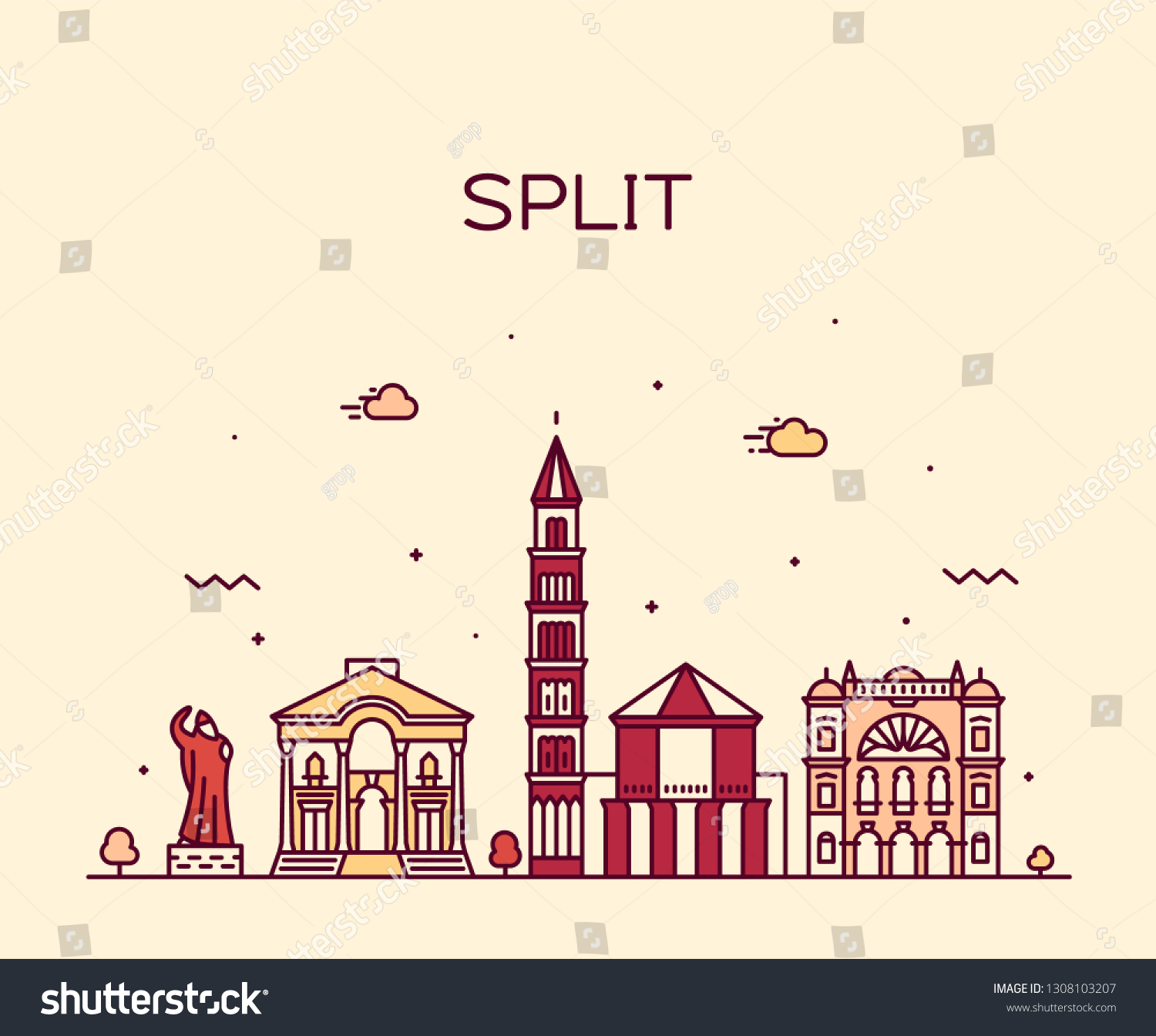 3,688 City split Stock Illustrations, Images & Vectors | Shutterstock