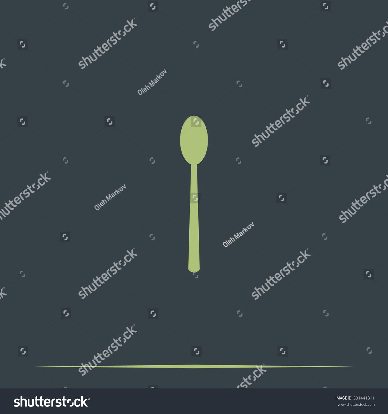 Spoon Symbol Sign Stock Vector (Royalty Free) 531441811 | Shutterstock