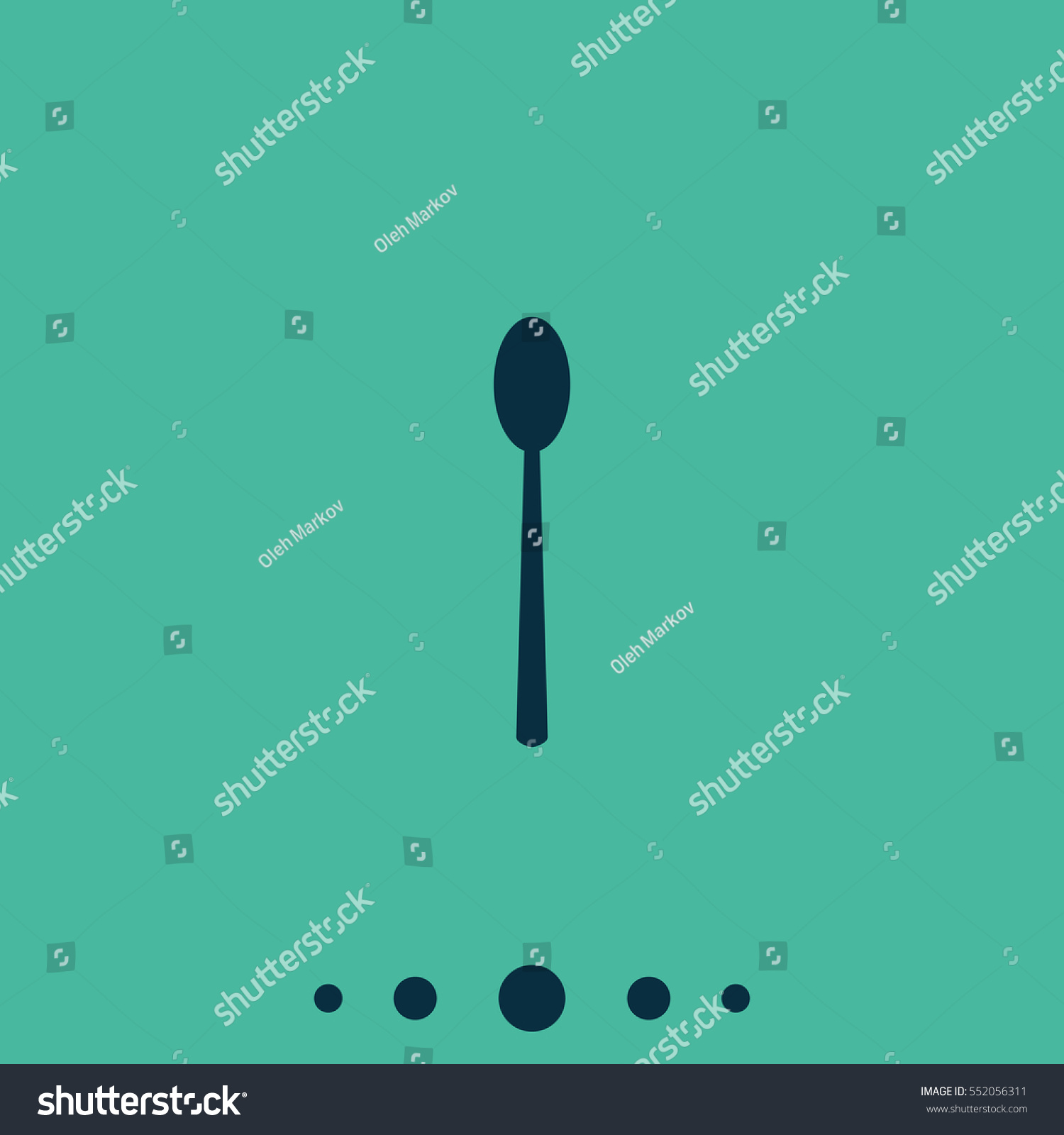 Spoon Symbol Sign Stock Vector (Royalty Free) 552056311 | Shutterstock