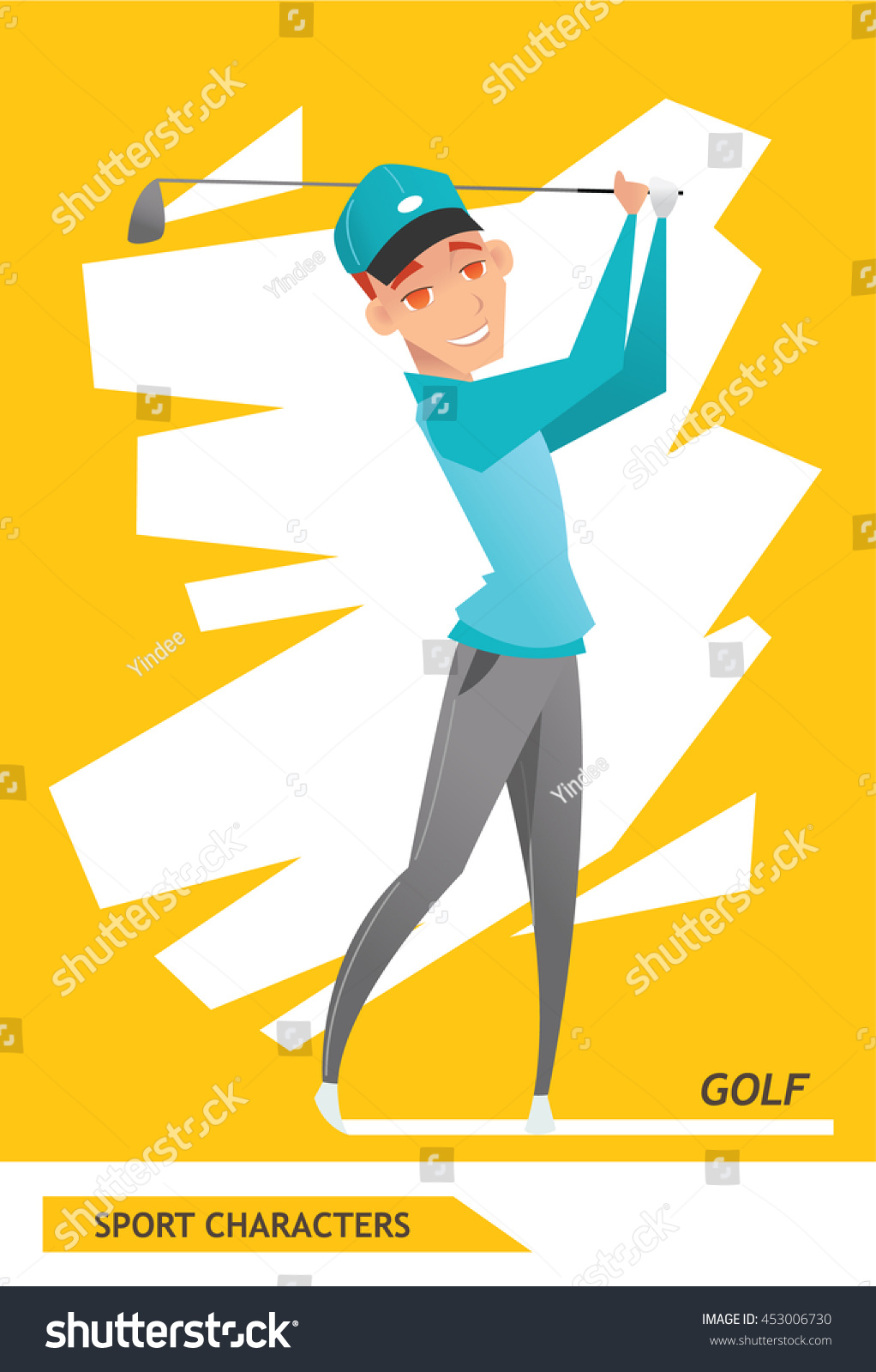 2,328 Golf swing cartoon Images, Stock Photos & Vectors | Shutterstock