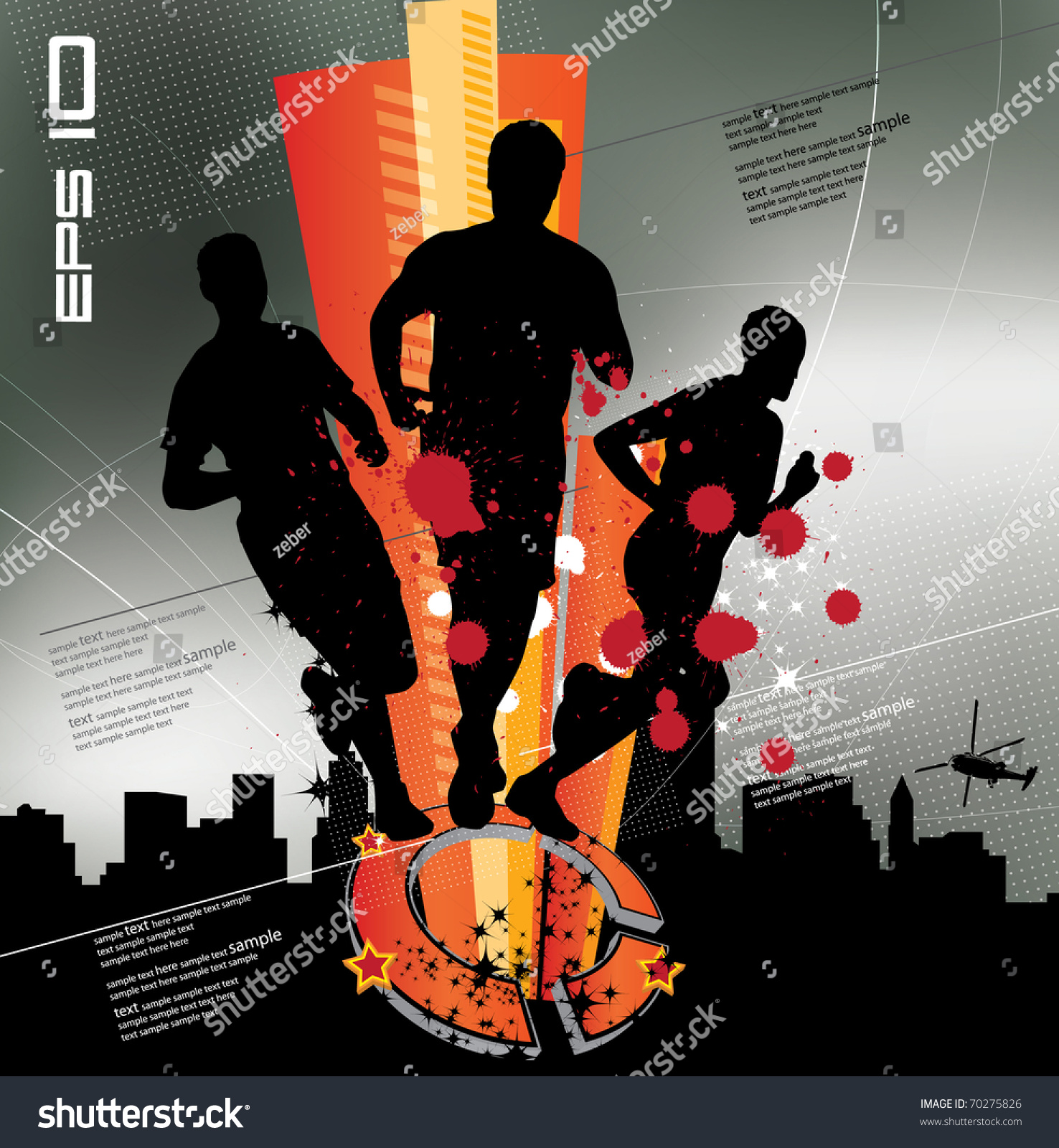 Sport Event Poster. Stock Vector Illustration 70275826 : Shutterstock
