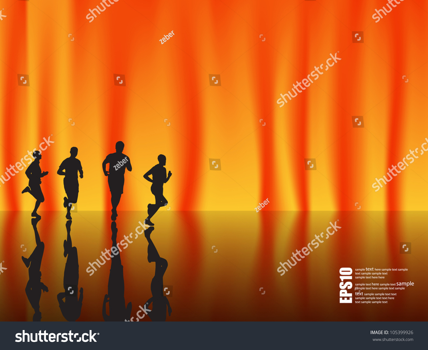 Sport Vector Illustration Stock Vector (Royalty Free) 105399926 ...