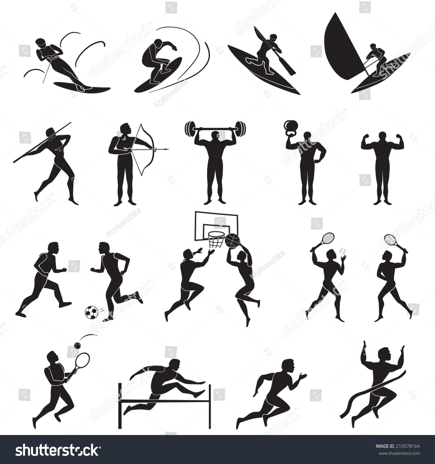 Sports Athletics Icon Set Black: เวกเตอร์สต็อก (ปลอดค่าลิขสิทธิ์ ... Sports Athletics Icon Set Black: เวกเตอร์สต็อก (ปลอดค่าลิขสิทธิ์ ...