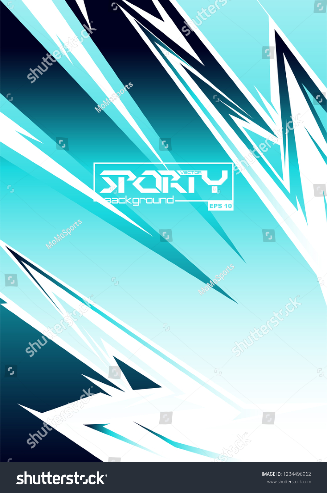 Sporty Abstract Background Stock Vector (Royalty Free) 1234496962 ...