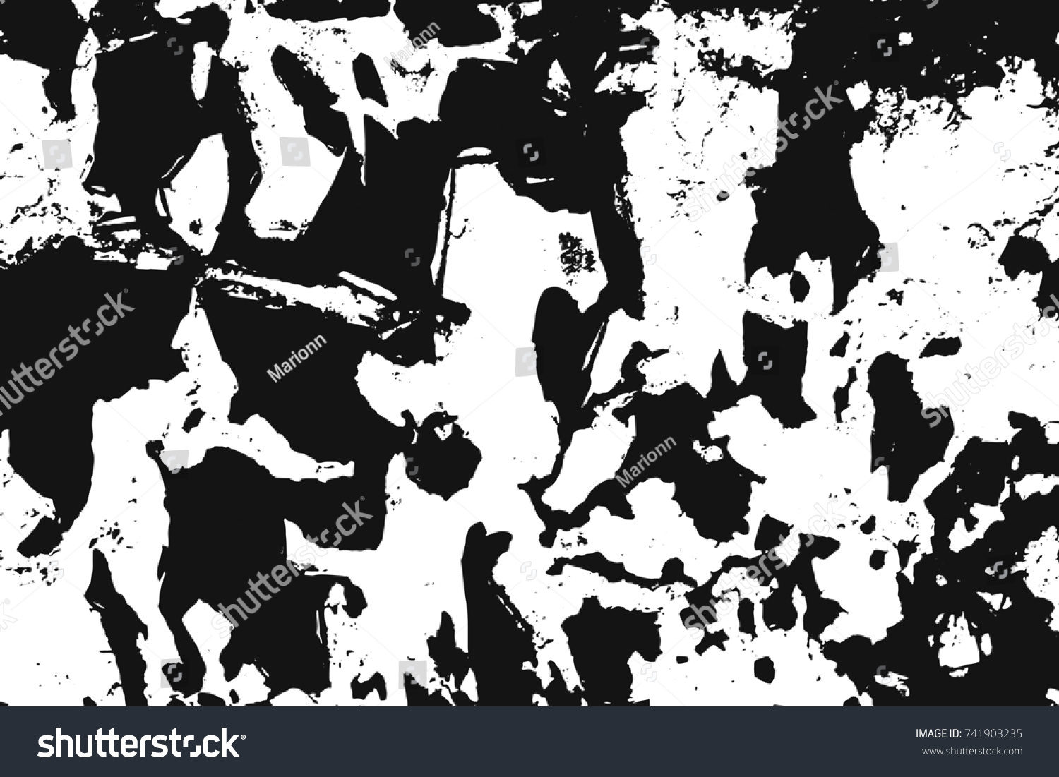 Spotty Surface White Black Background Stock Vector (Royalty Free ...
