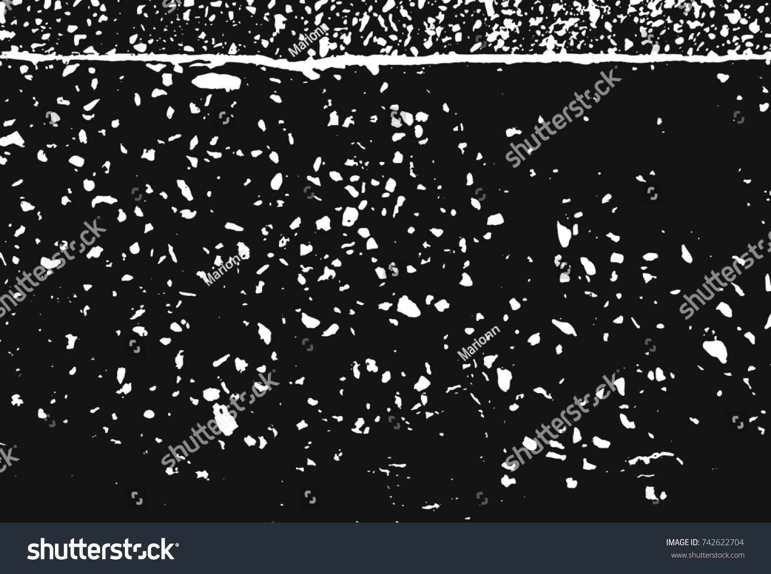 Spotty Surface White Black Background Stock Vector (Royalty Free ...