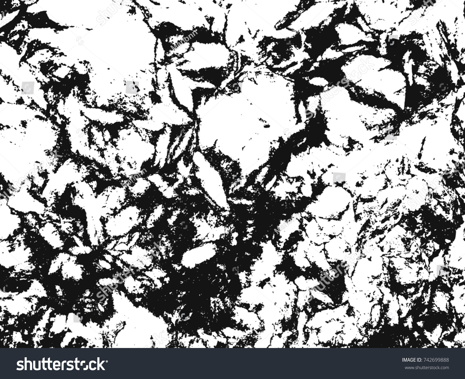 Spotty Surface White Black Background Stock Vector (Royalty Free ...