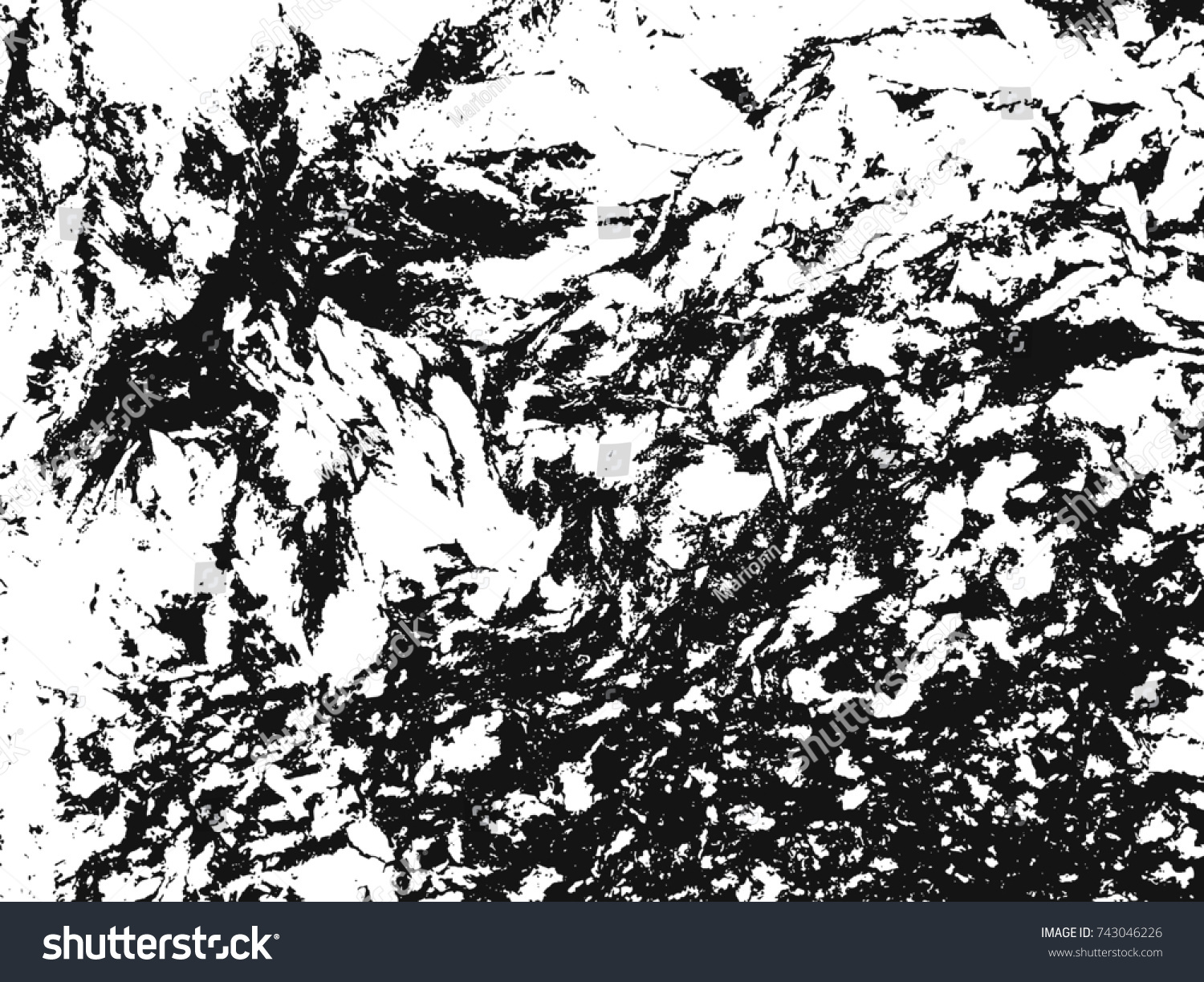 Spotty Surface White Black Background Stock Vector (Royalty Free ...