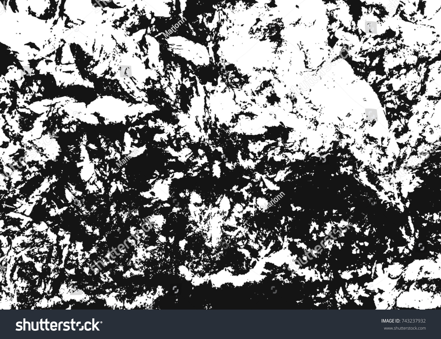 Spotty Surface White Black Background Stock Vector (Royalty Free ...