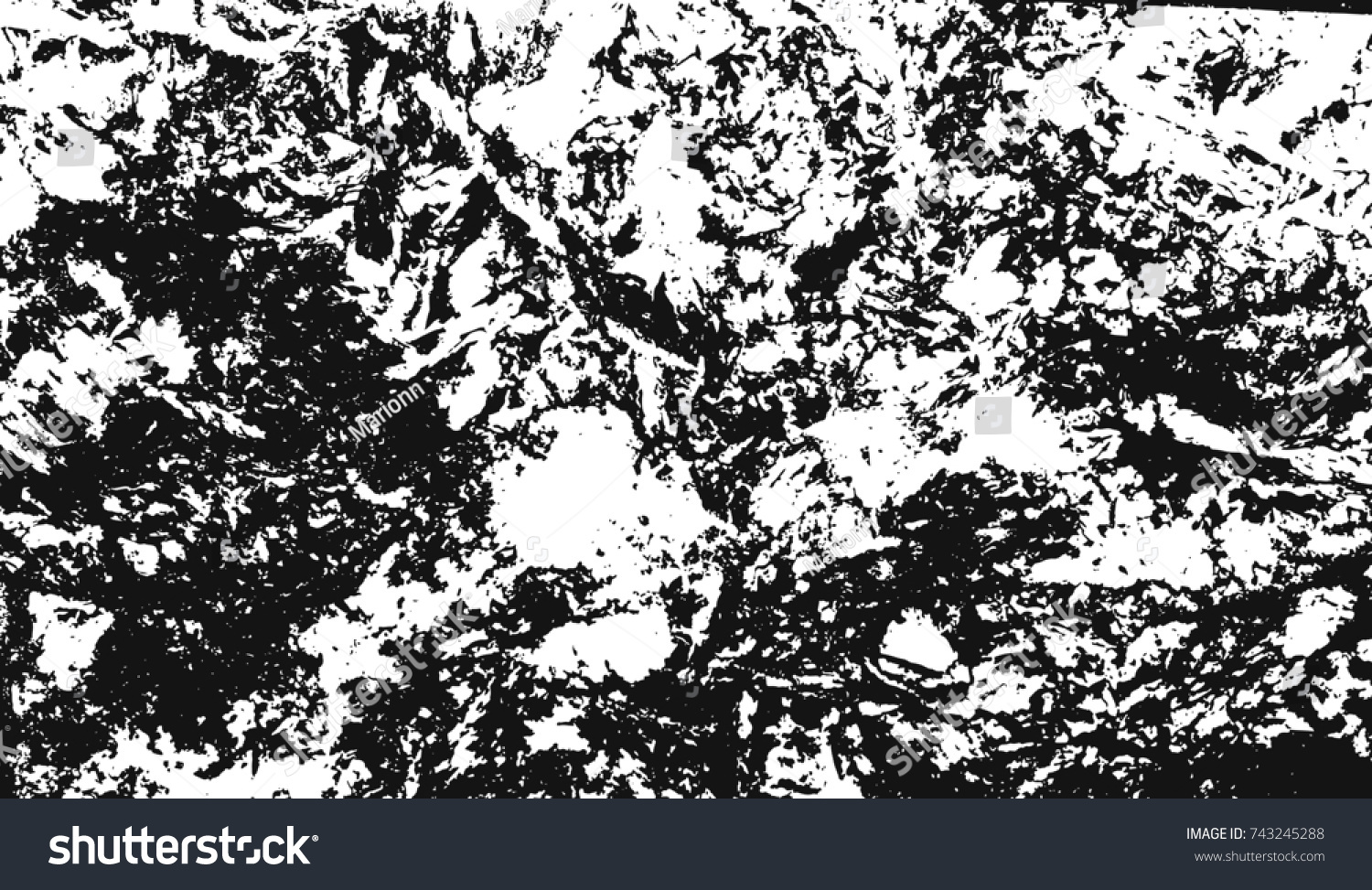 Spotty Surface White Black Background Stock Vector (Royalty Free ...