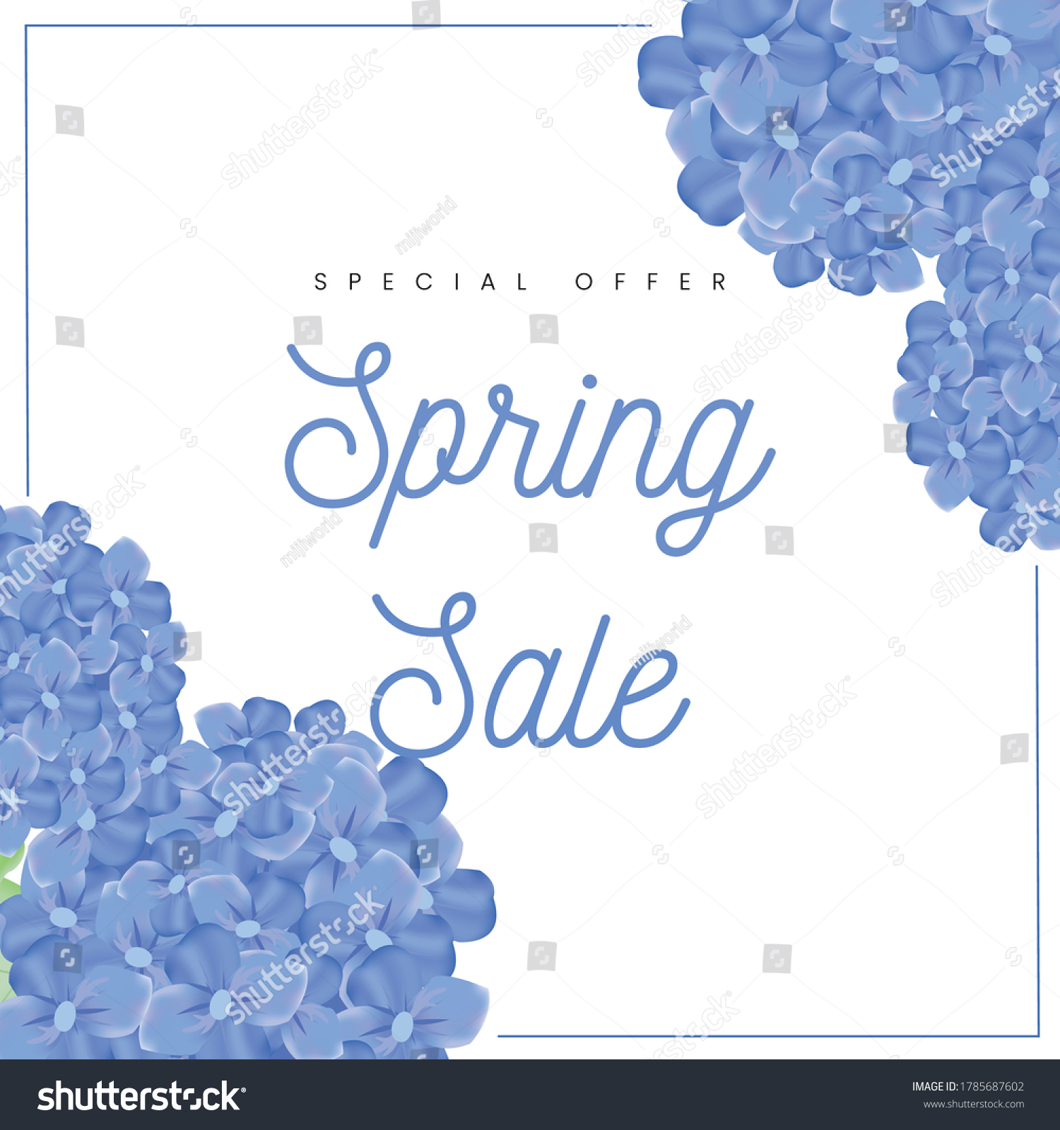 Spring Background Soft Petals Fluttering Stock Vector (Royalty Free ...